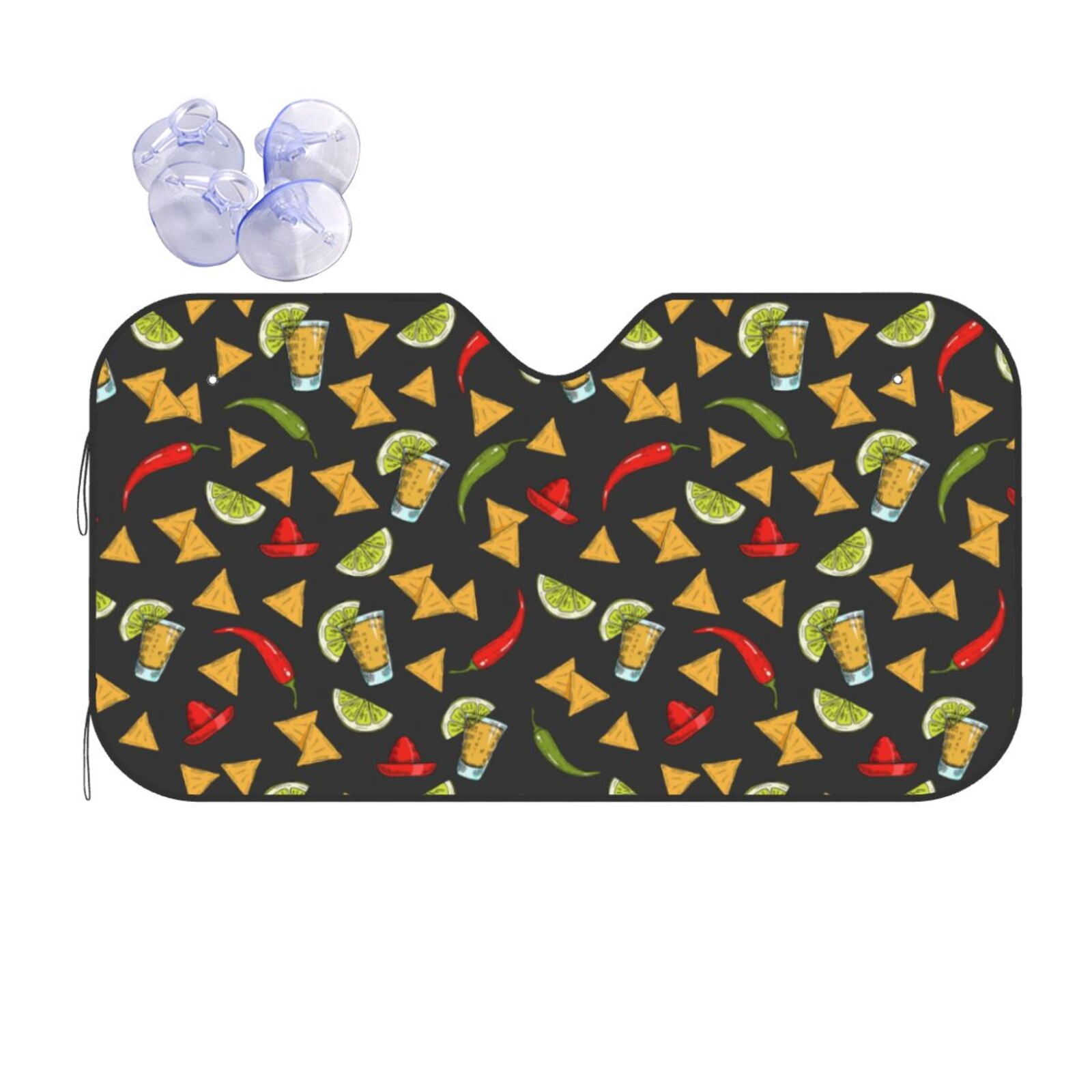 Bingfone Mexican Food Beer Car Windshield Sun Shade Protector Keep Your ...