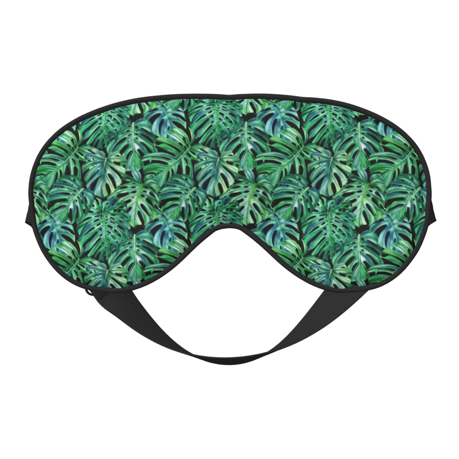 Bingfone Monstera Leaves for Sleep Mask Eye Mask for Sleeping, Super ...