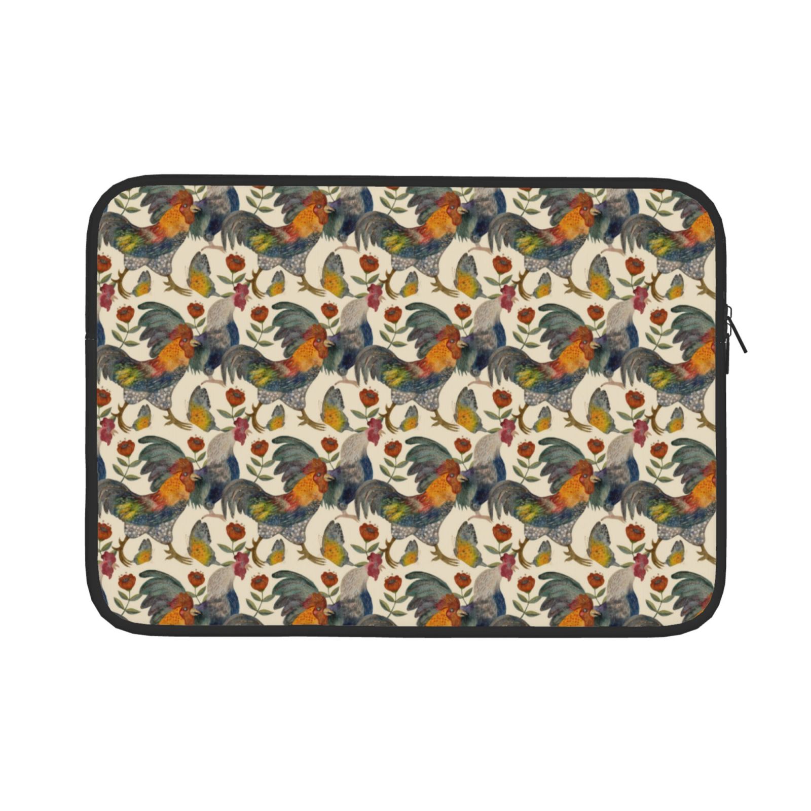 Bingfone Multi-Colored Roosters Laptop Sleeve Case 13 inch , 360 ...