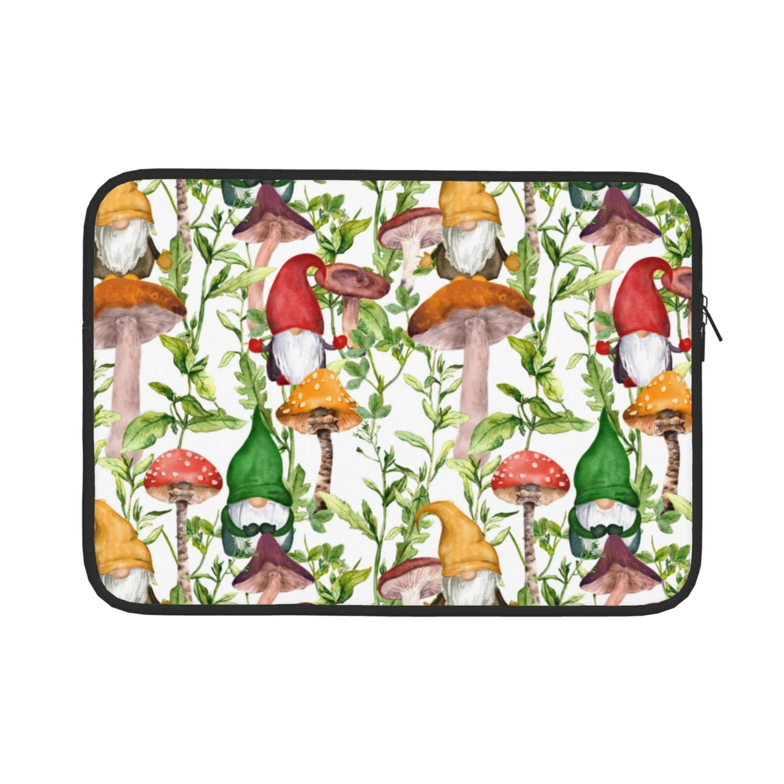 Bingfone Mushrooms Gnomes Laptop Sleeve Case 13 Inch, 360° Protective ...