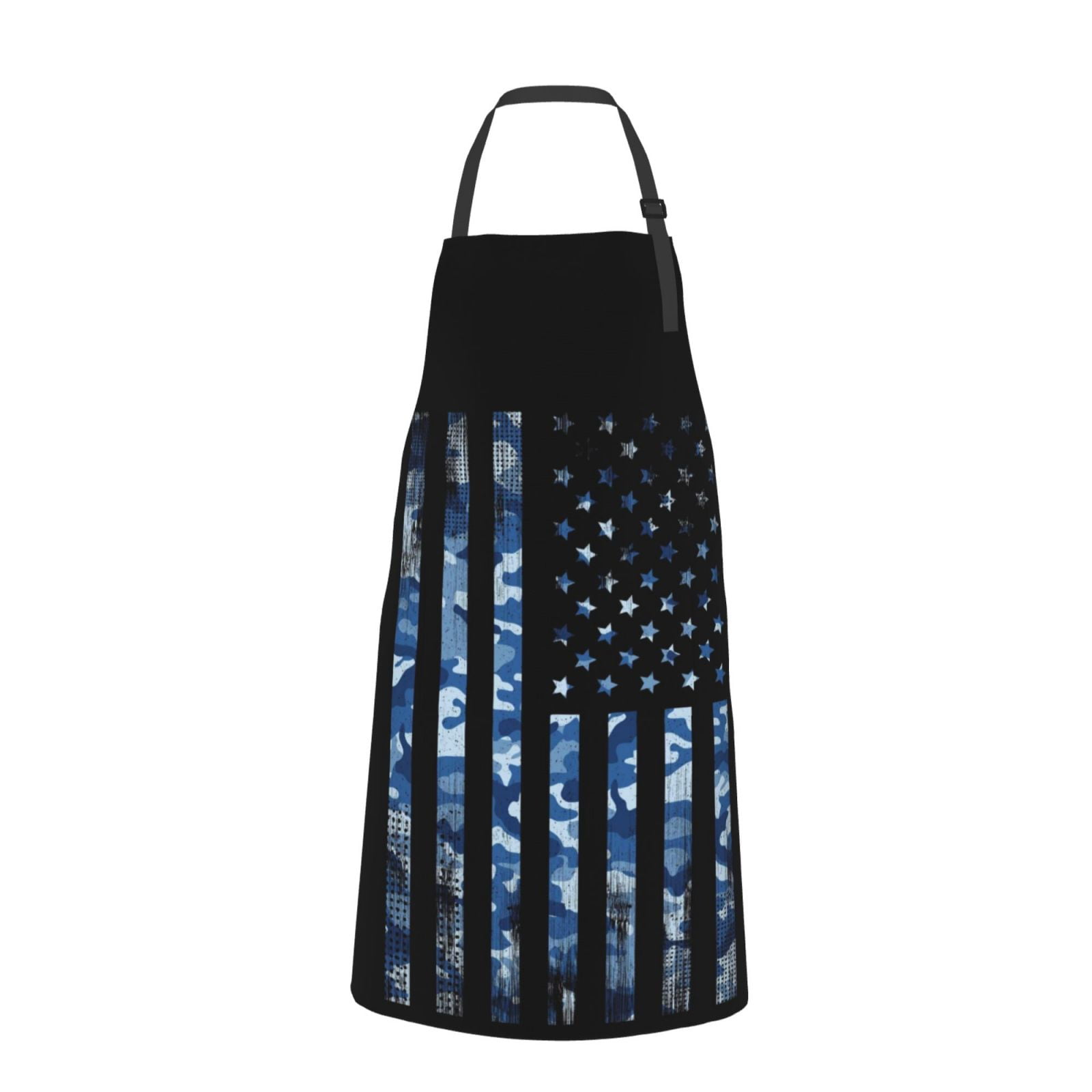 Bingfone Navy Camouflage American Flag Apron Gifts For Men, Women ...