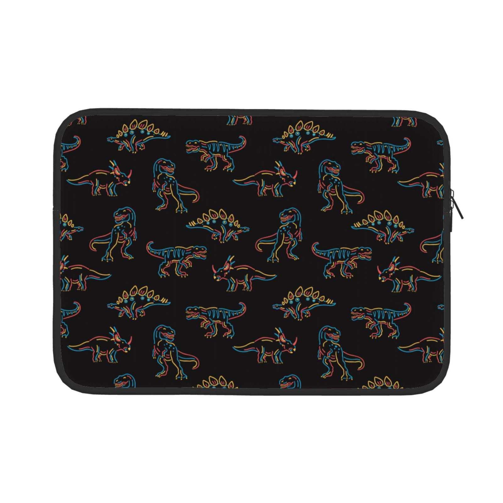Bingfone Neon Dinosaur Laptop Sleeve Case 13 inch , 360° Protective ...