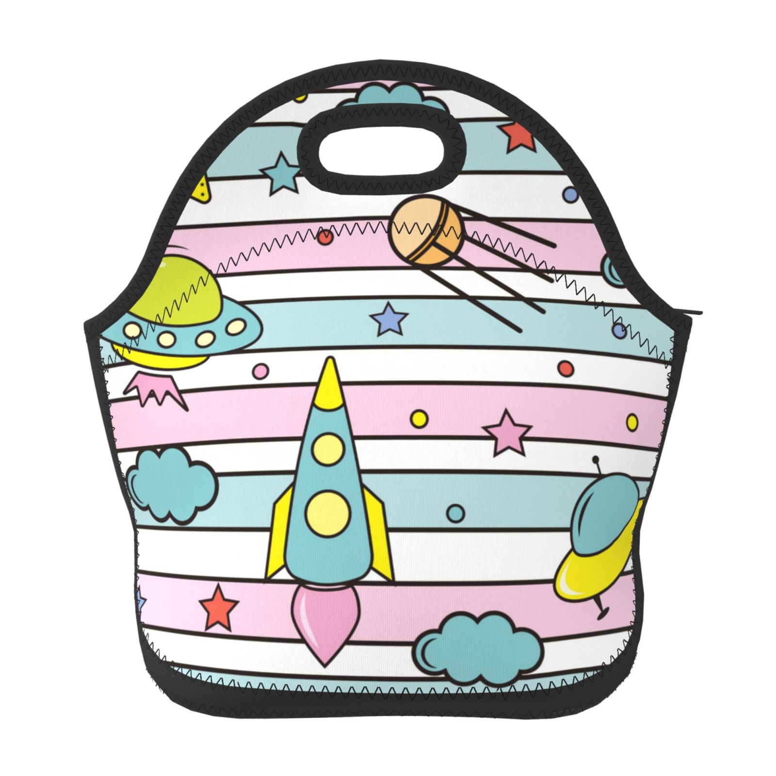 Bingfone Neoprene Lunch Bags Boxes For Women Men Kid,Insulated Lunch ...