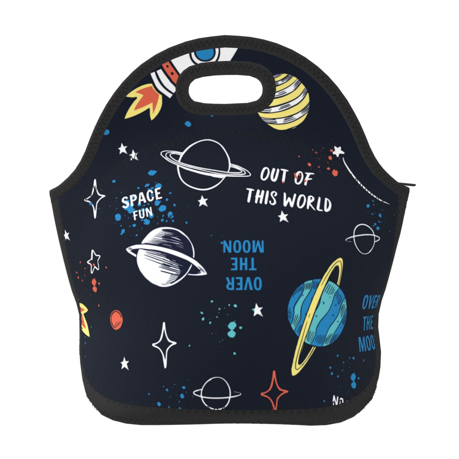 Bingfone Neoprene Lunch Bags Boxes For Women Men Kid,Insulated Lunch ...