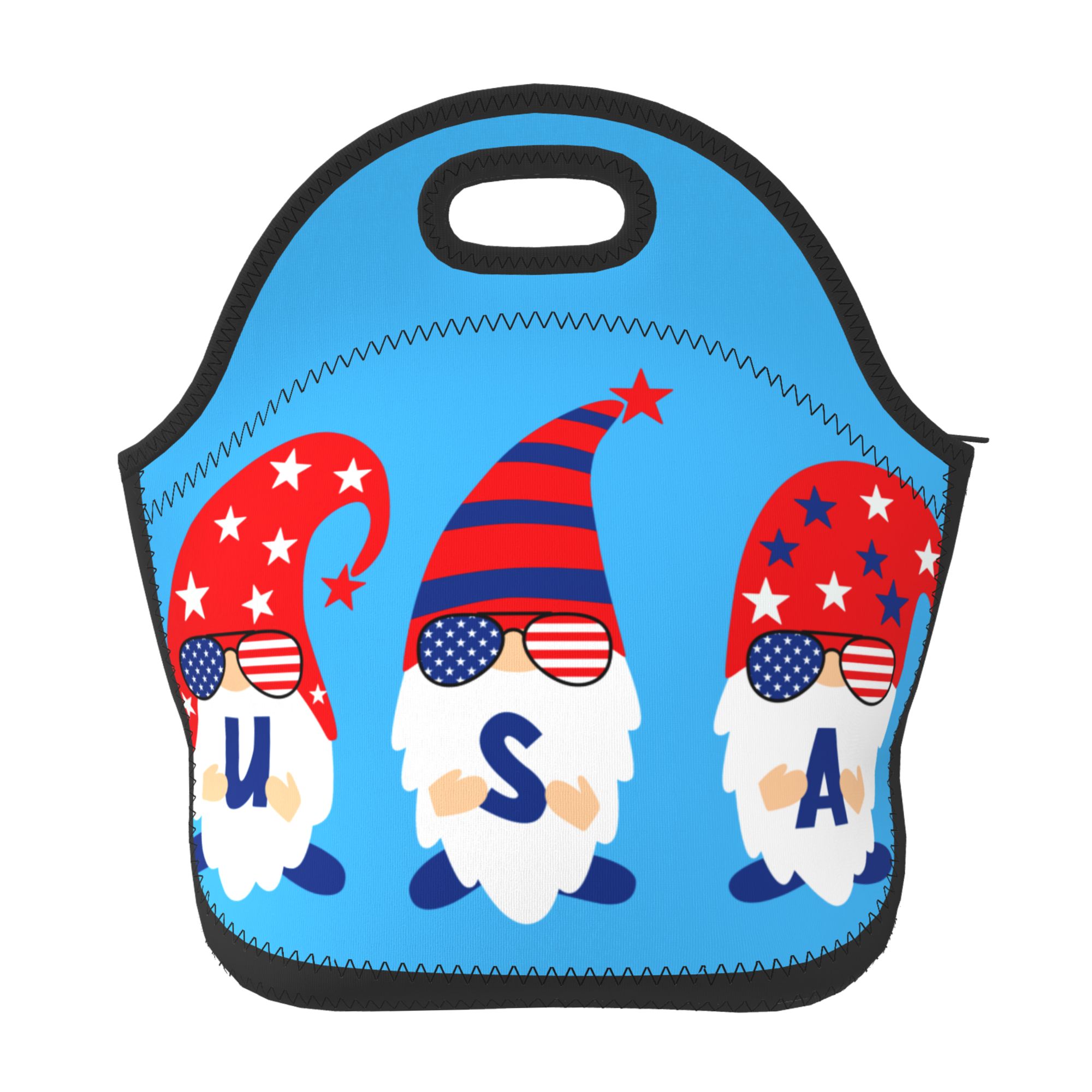 Bingfone Neoprene Lunch Bags Boxes for Women Men Kid,Insulated Lunch ...