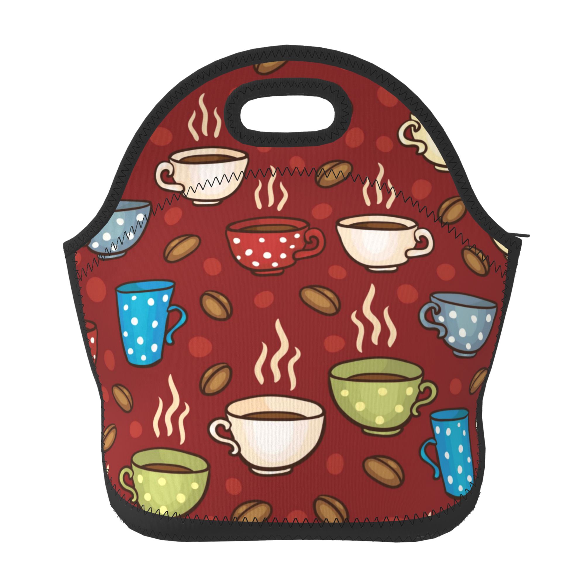 Bingfone Neoprene Lunch Bags Boxes for Women Men Kid,Insulated Lunch ...