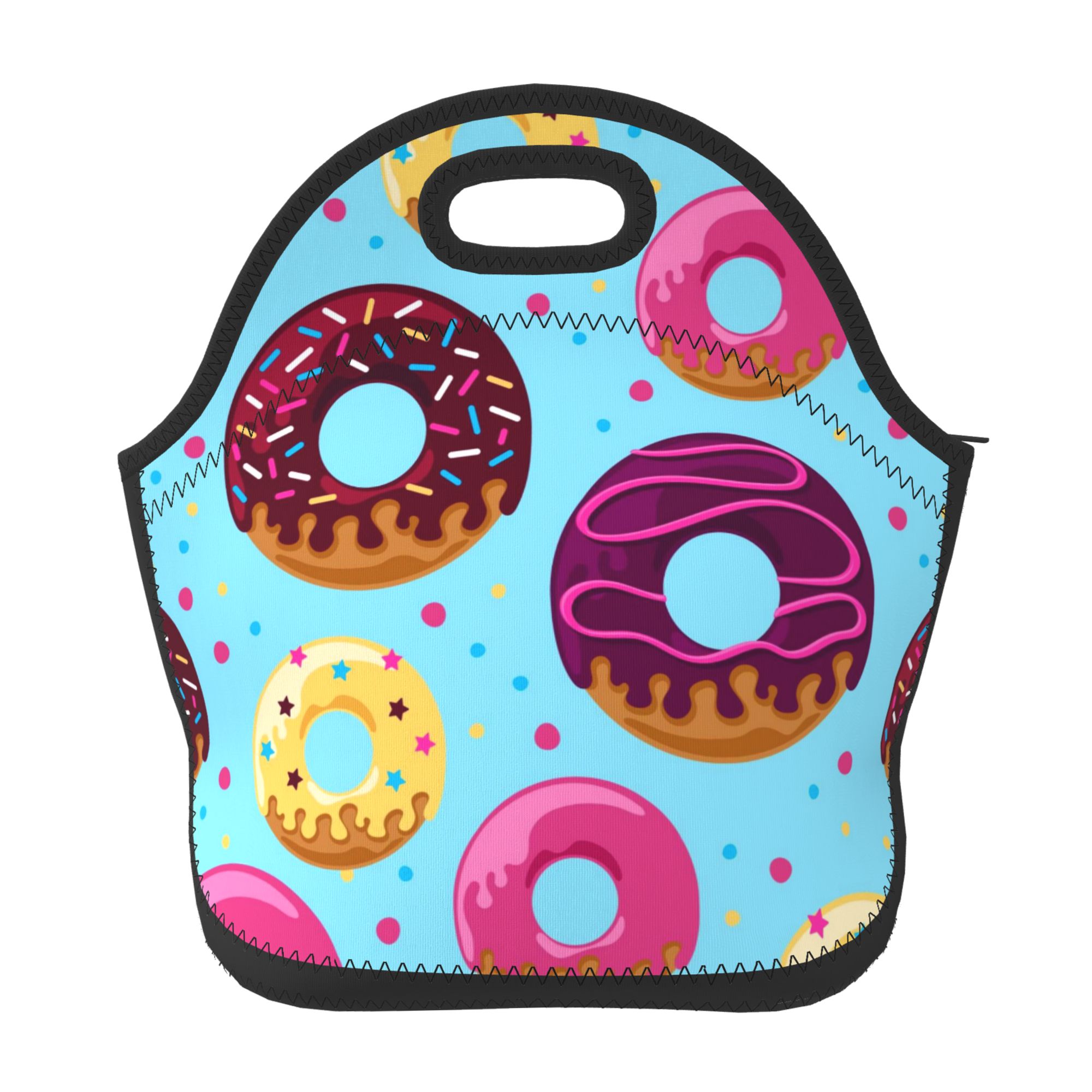 Bingfone Neoprene Lunch Bags Boxes for Women Men Kid,Insulated Lunch ...