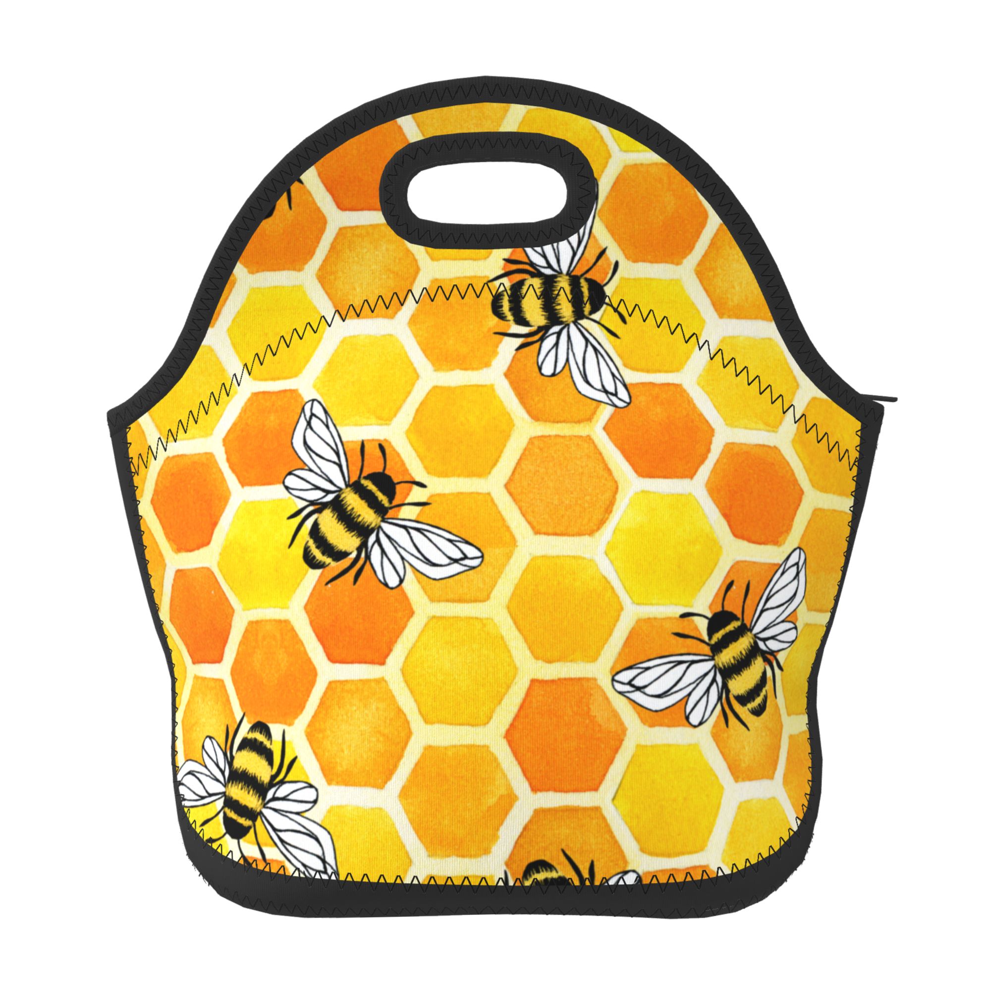 Bingfone Neoprene Lunch Bags Boxes for Women Men Kid,Insulated Lunch ...