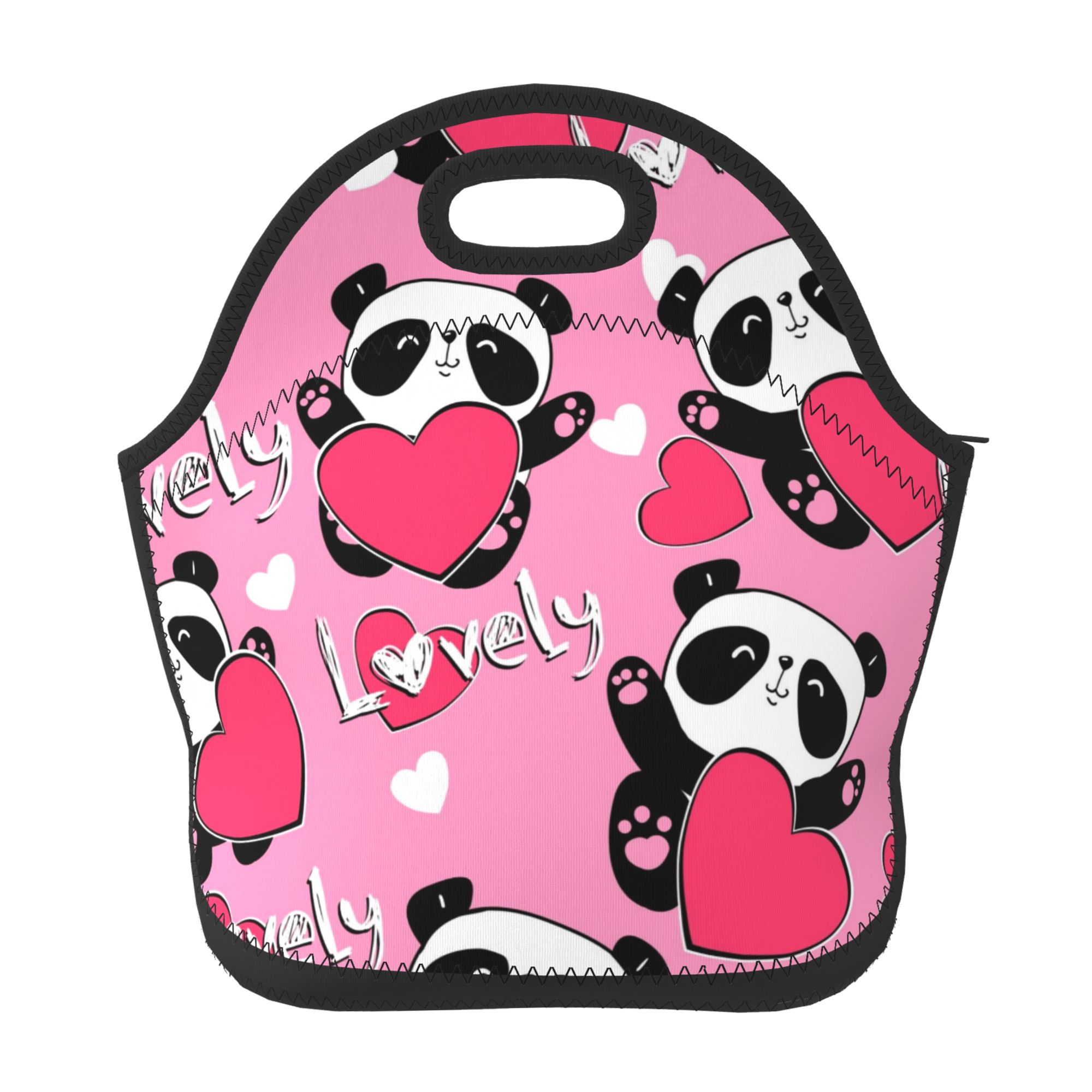 Bingfone Neoprene Lunch Bags Boxes for Women Men Kid,Insulated Lunch ...