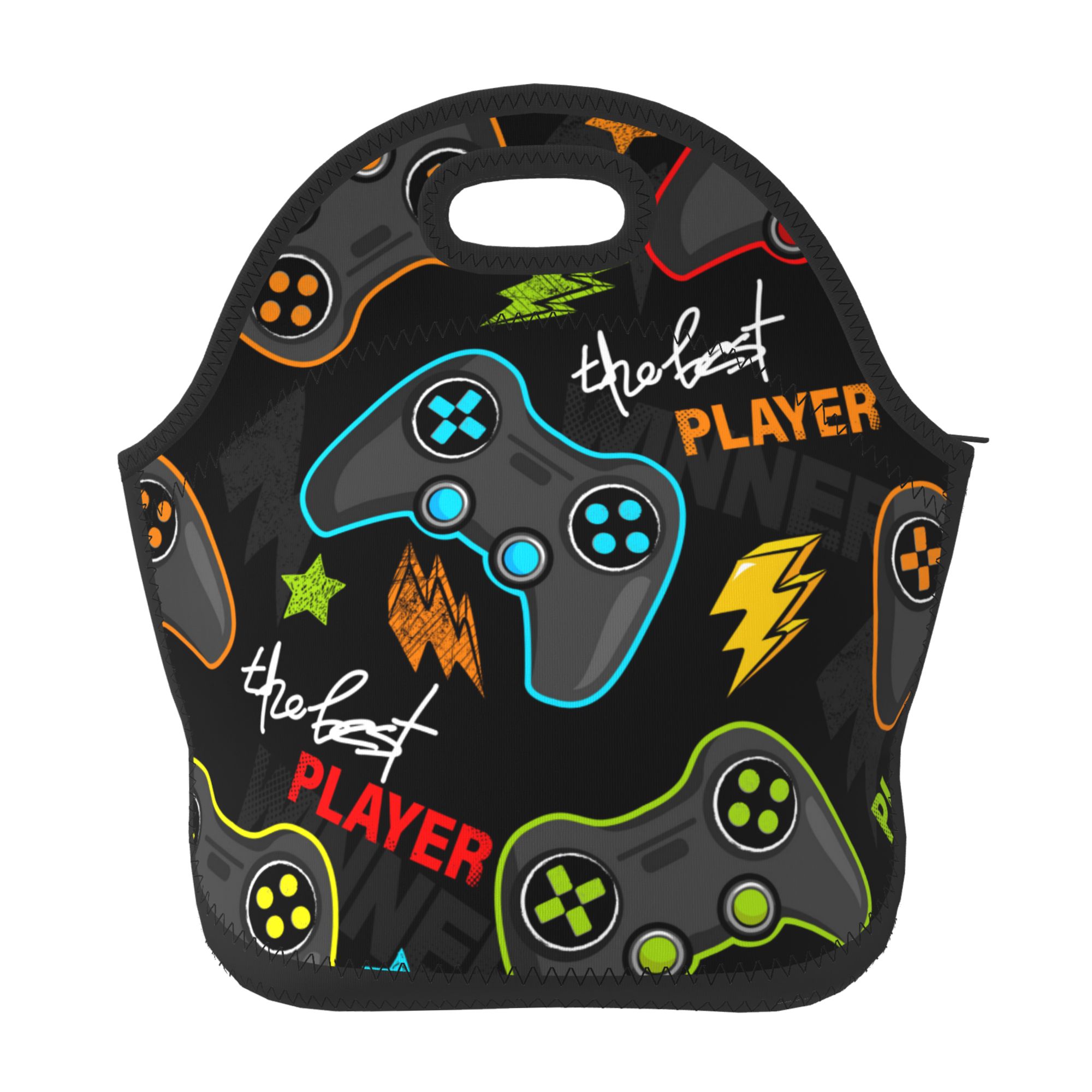 Bingfone Neoprene Lunch Bags Boxes for Women Men Kid,Insulated Lunch ...