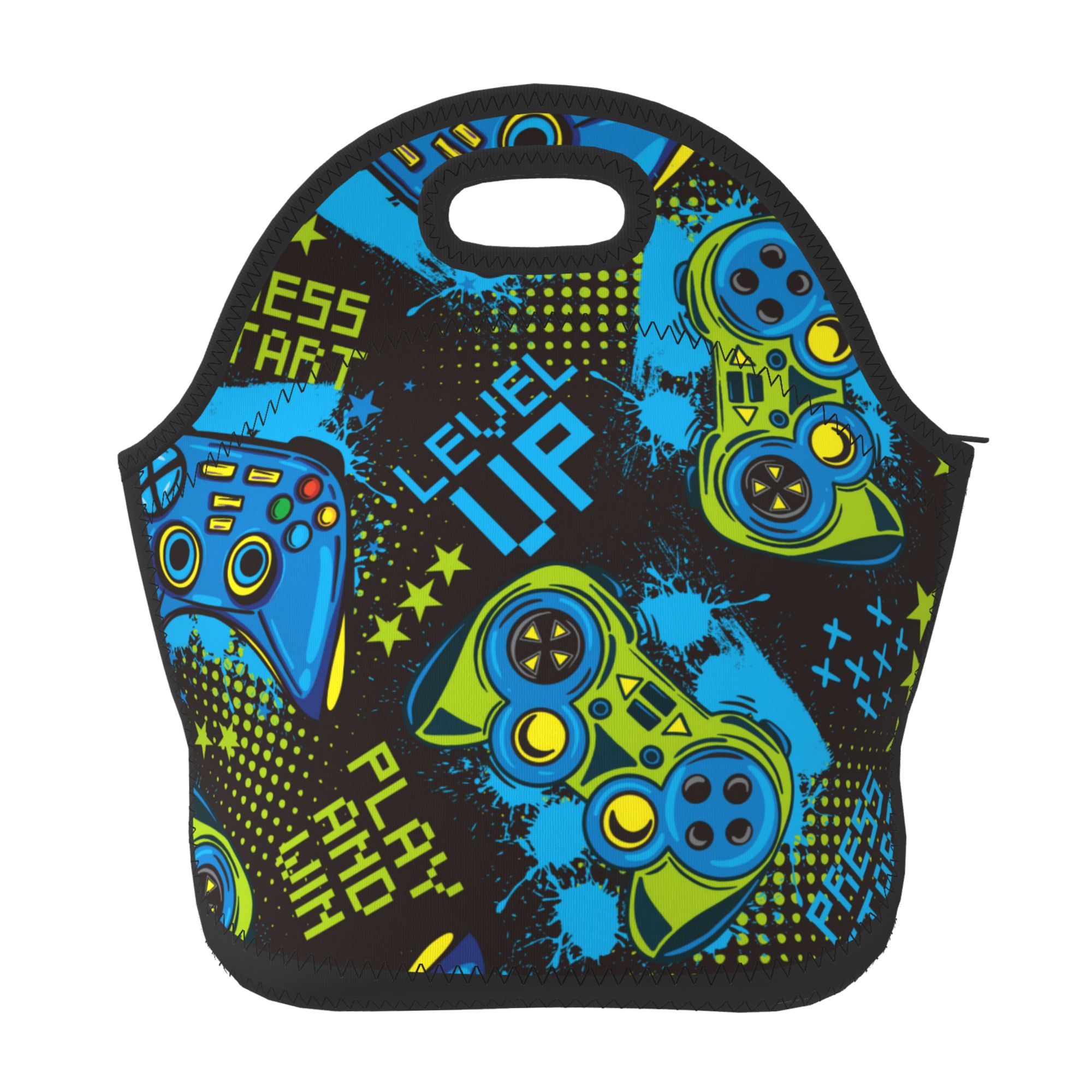 Bingfone Neoprene Lunch Bags Boxes for Women Men Kid,Insulated Lunch ...