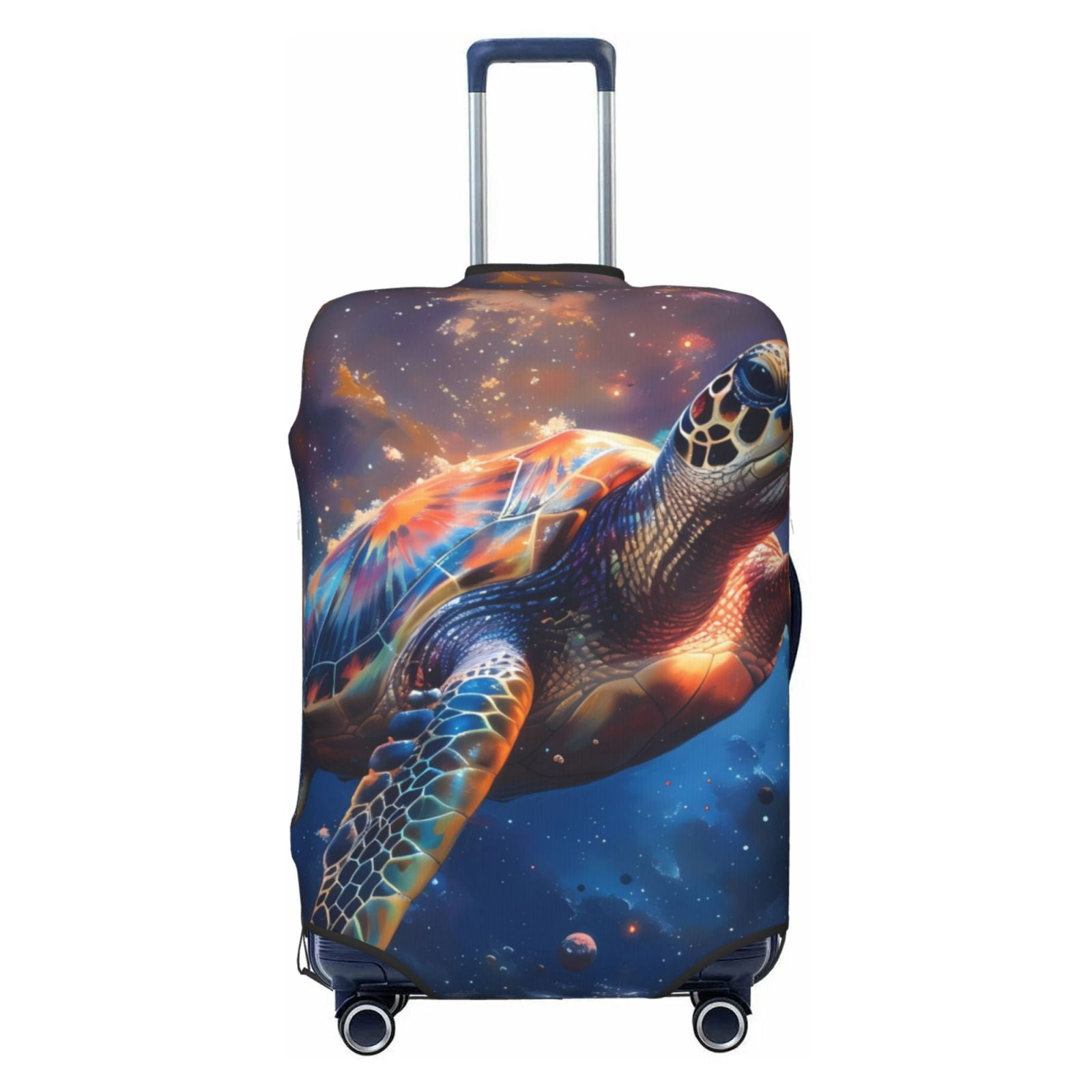 Bingfone Night Sky Turtle Luggage Cover Washable Suitcase Cover Protector Anti-scratch Suitcase ...