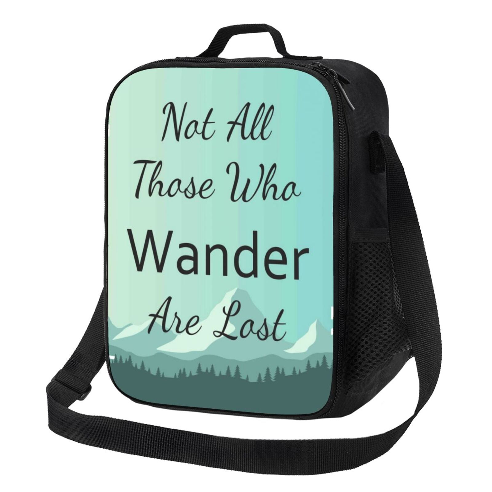 Bingfone Not All Those Who Wander Are Lost1 Reusable Insulated Lunch ...