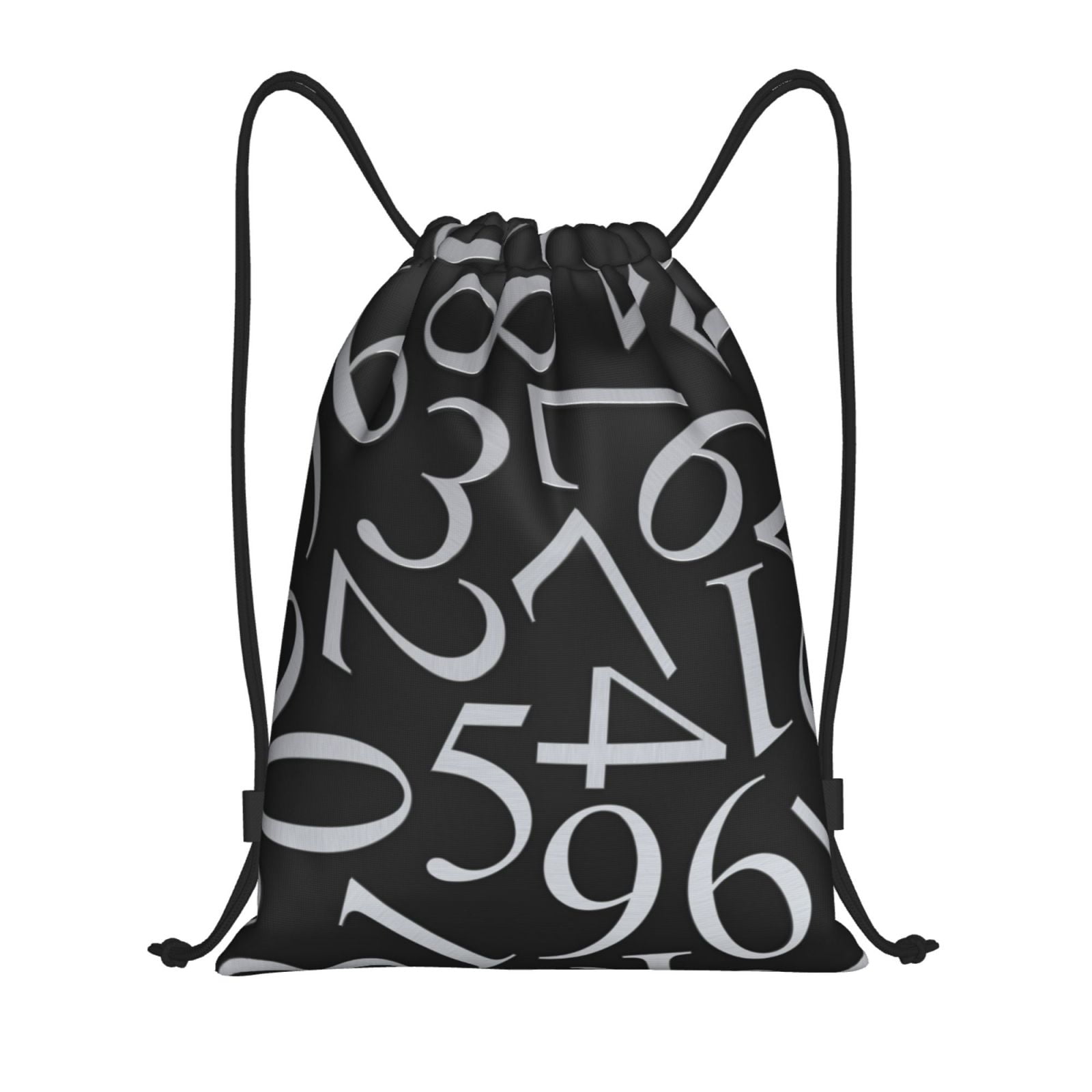 Bingfone Numbers Drawstrings Backpacks Bags For Men Women Gym ...