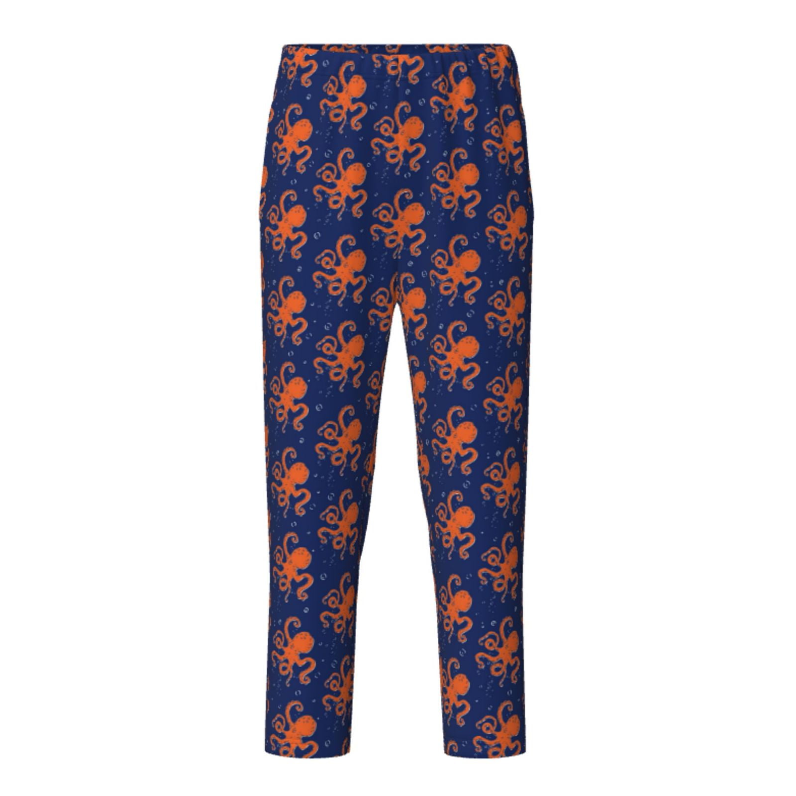 Bingfone Octopus Print Boys Girls Pajama Pants Lounge Pants with ...