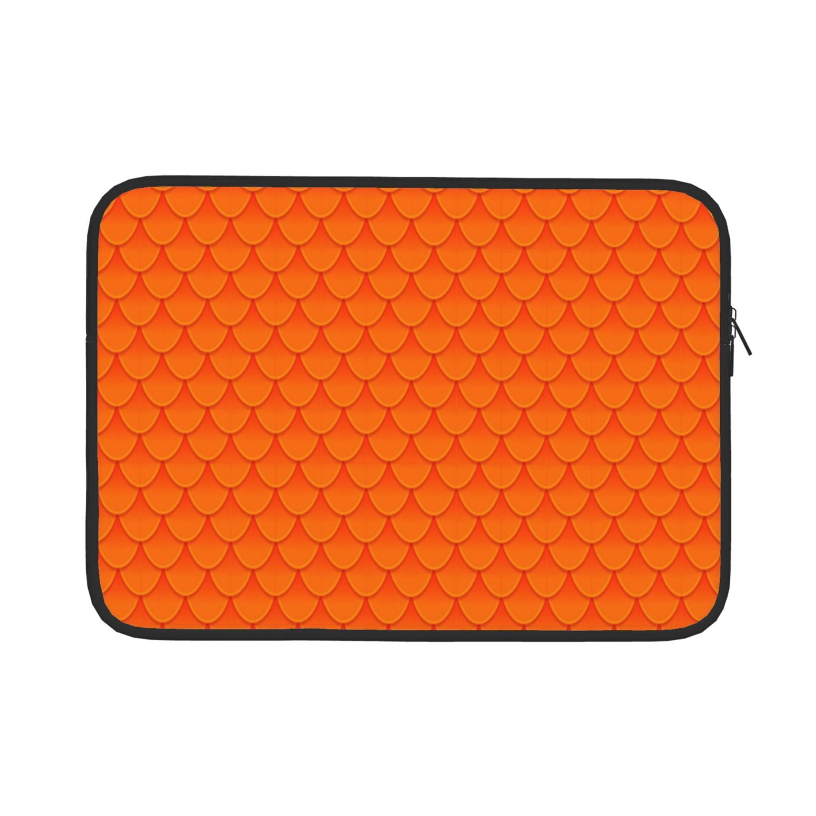 Bingfone Orange Scales Laptop Sleeve Case 13 inch , 360° Protective ...