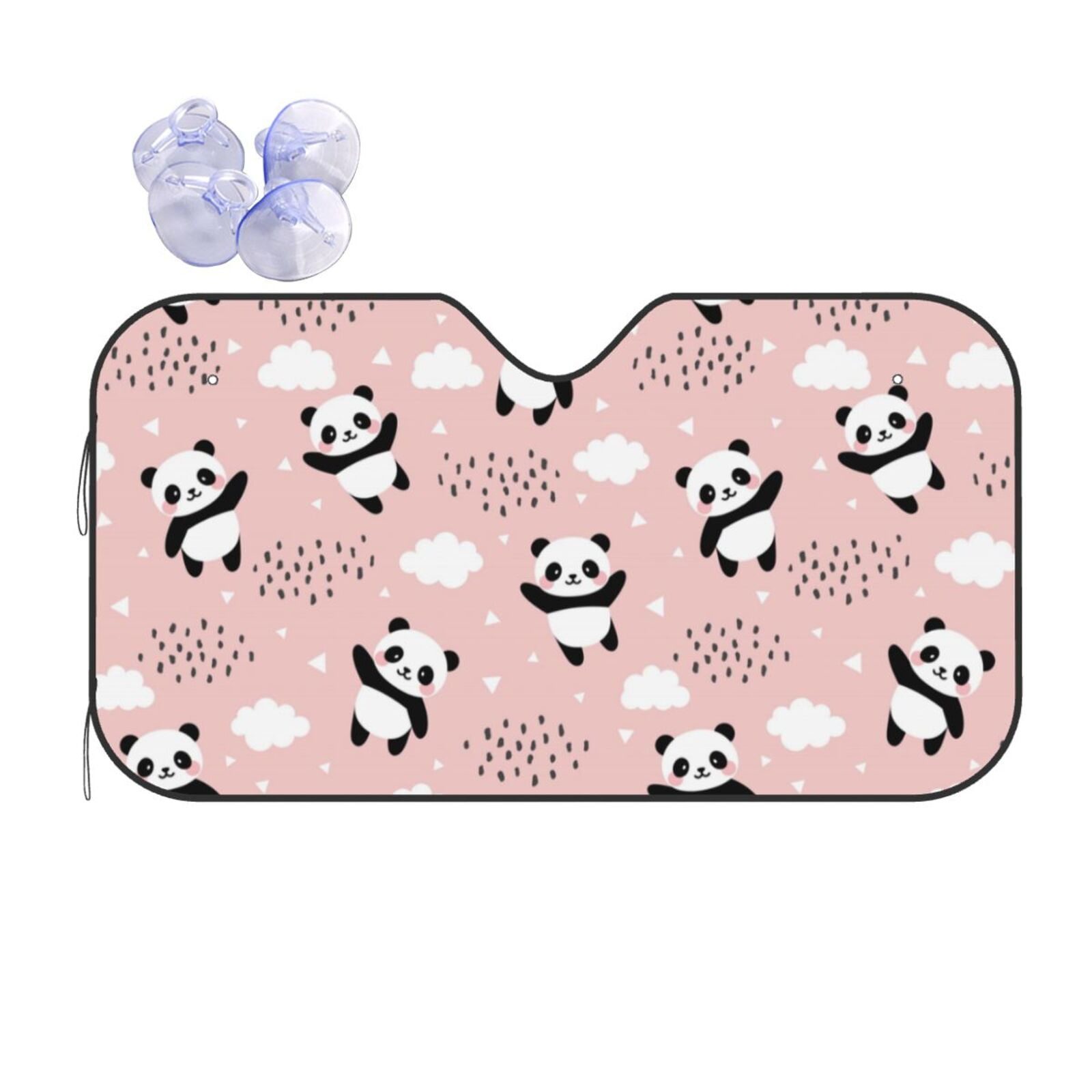 Bingfone Panda Flying In The Sky Between Clouds And Star Car Windshield ...