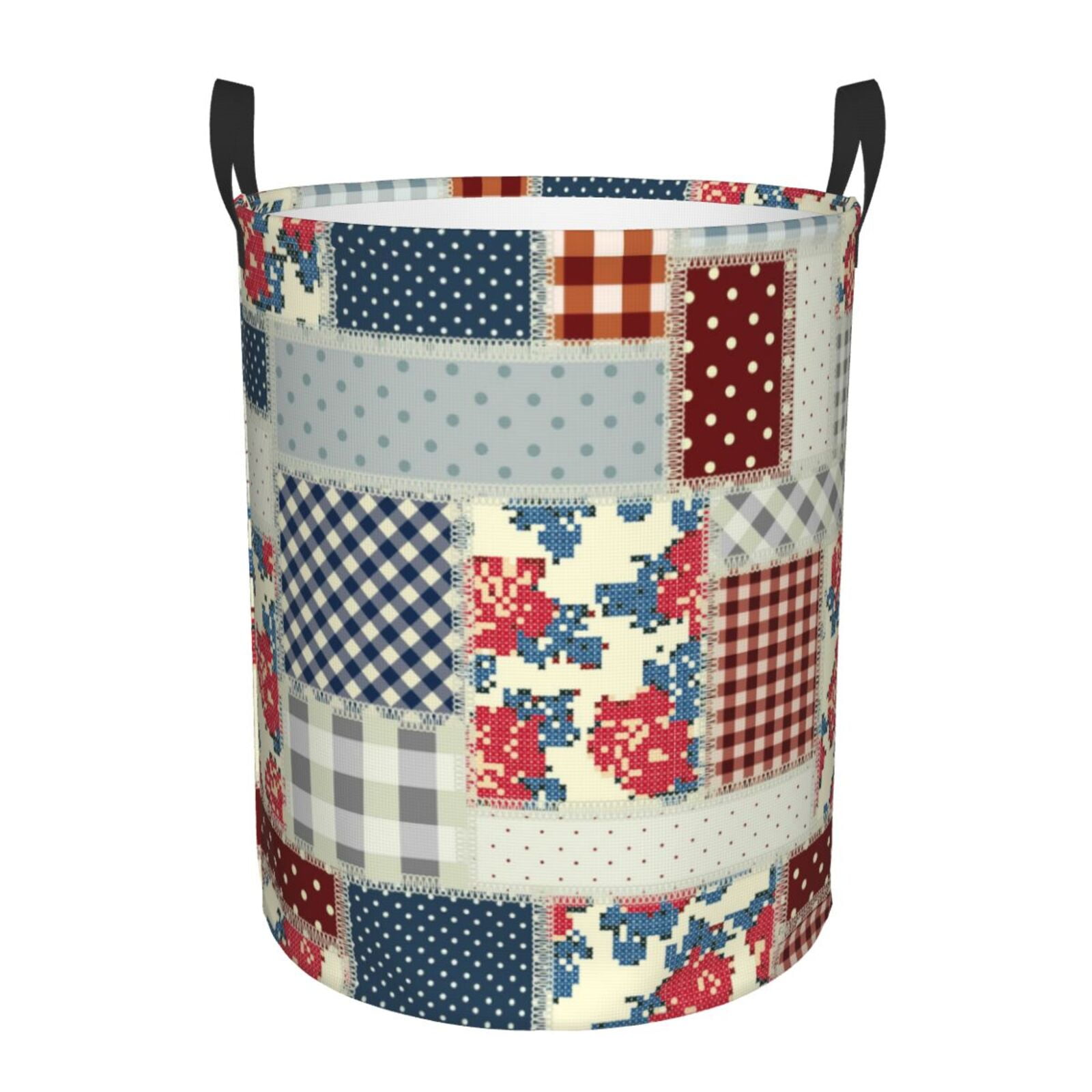 Bingfone Patchwork In Country Style Waterproof Foldable Laundry Hamper ...