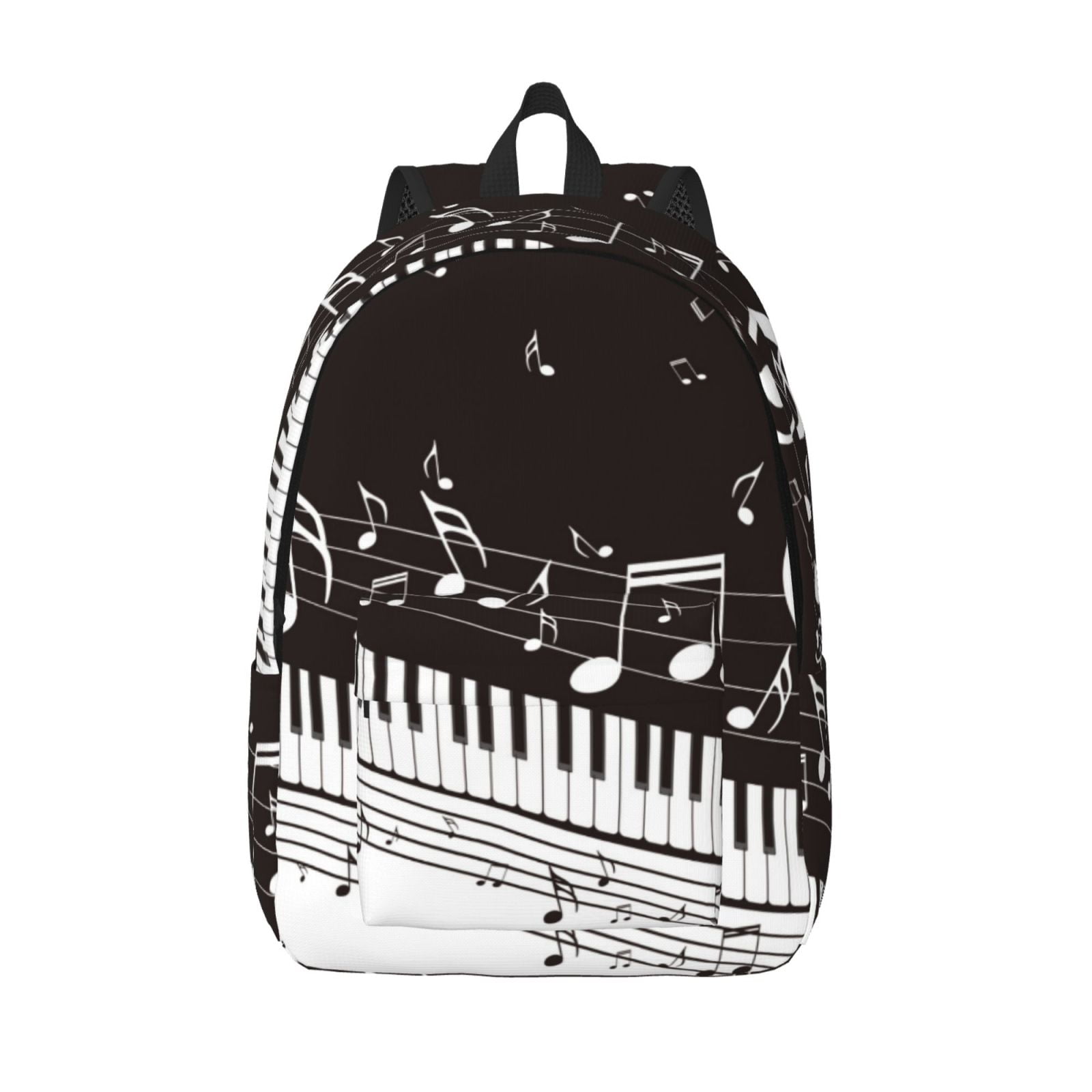 Bingfone Piano Keys With Musical Notes Print Canvas College Laptop ...