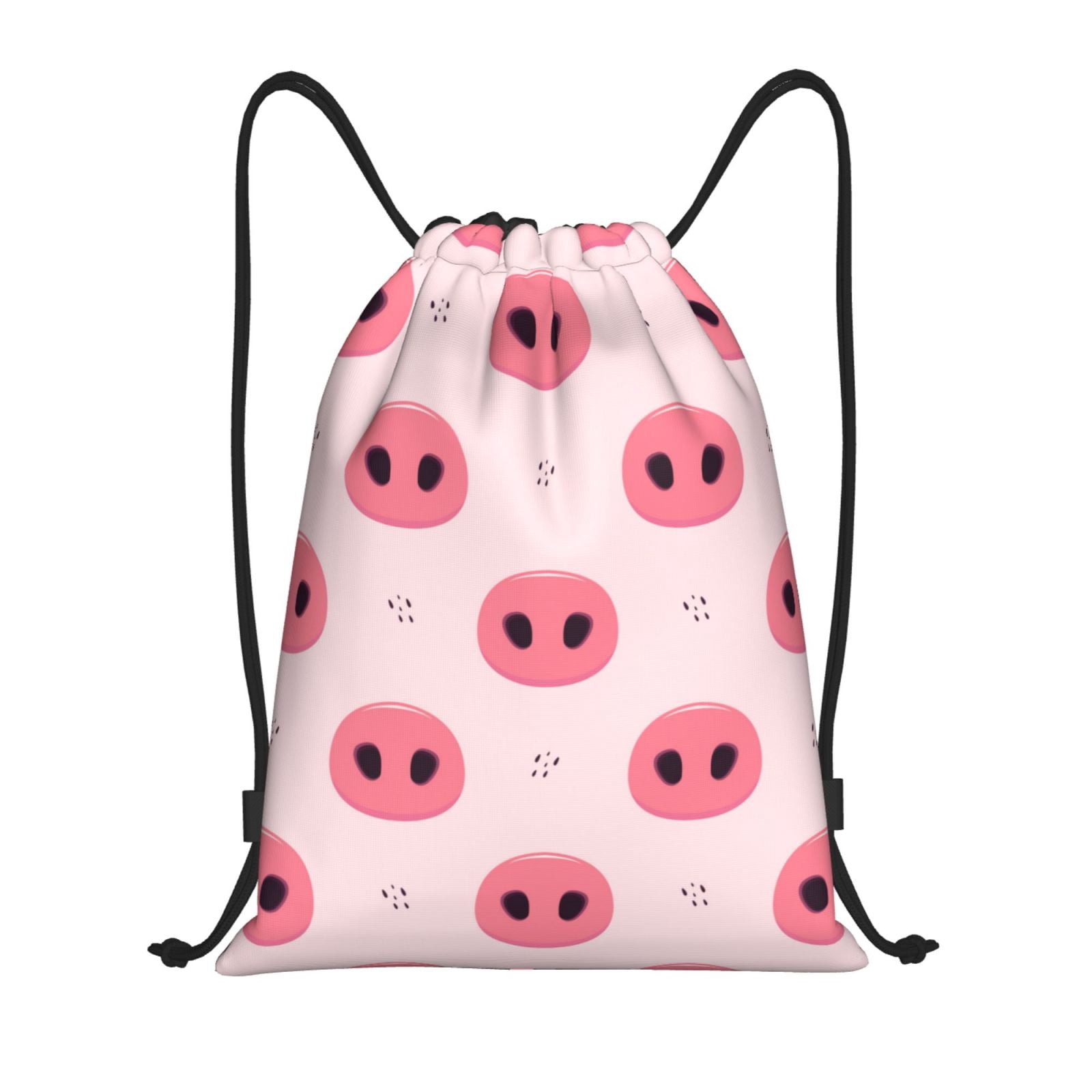 Bingfone Pig Noses Drawstrings Backpacks Bags For Men Women Gym ...