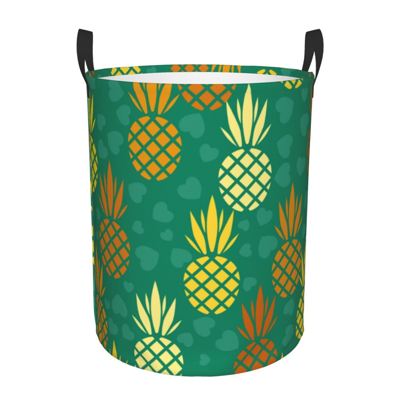 Bingfone Pineapples1 Waterproof Foldable Laundry Hamper Bucket With ...