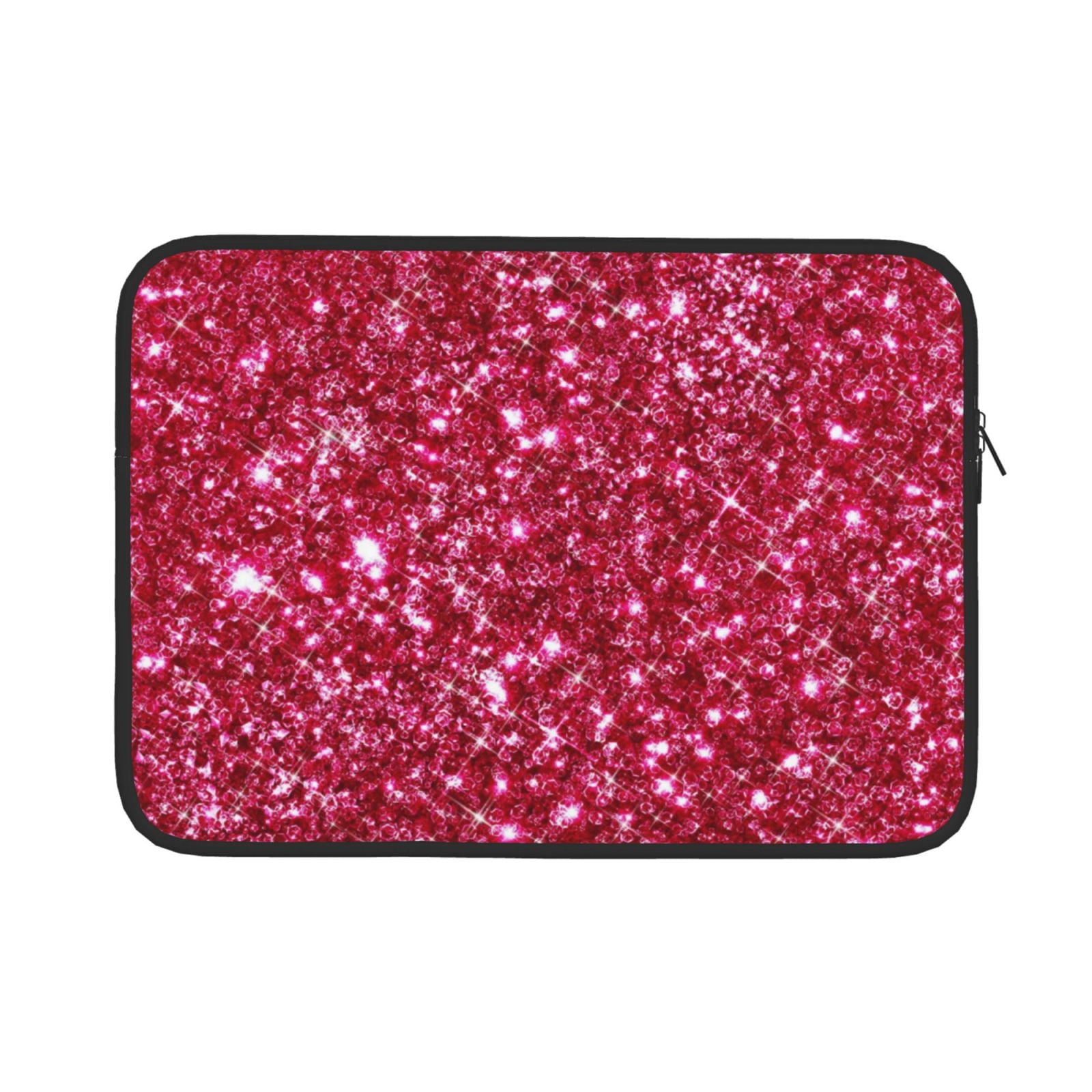 Bingfone Pink Glitter Laptop Sleeve Case 13 Inch, 360° Protective ...