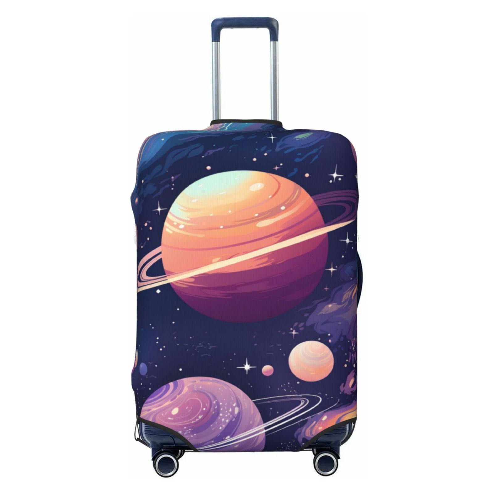 Bingfone Planet Pastel Galaxy Luggage Cover Washable Suitcase Cover ...