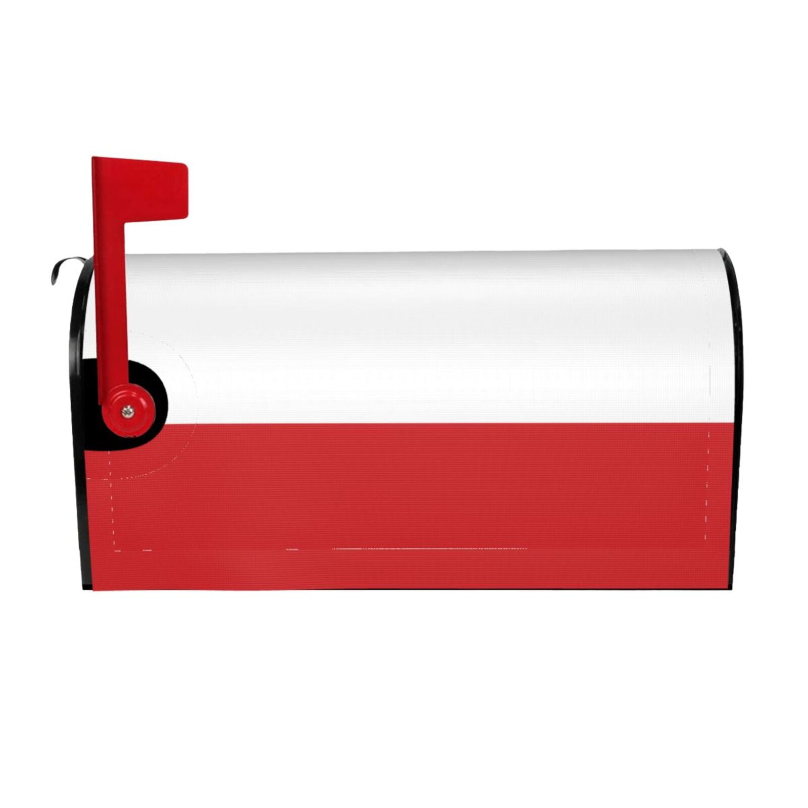 Bingfone Poland Flag Magnetic Mailbox Cover Standard Size For Garden ...