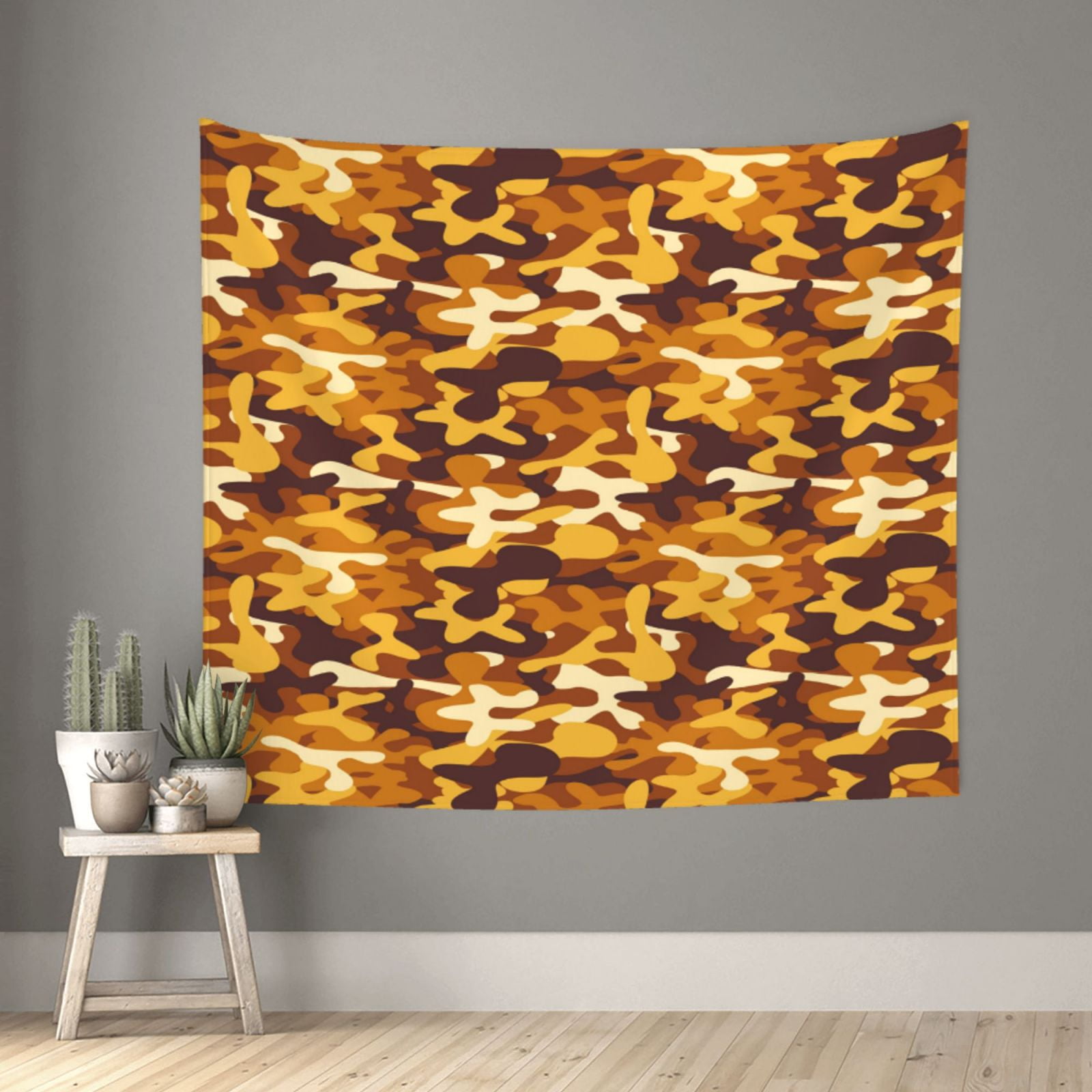 Bingfone Polyester Fabric Tapestry Desert Camouflage Wall Hanging ...