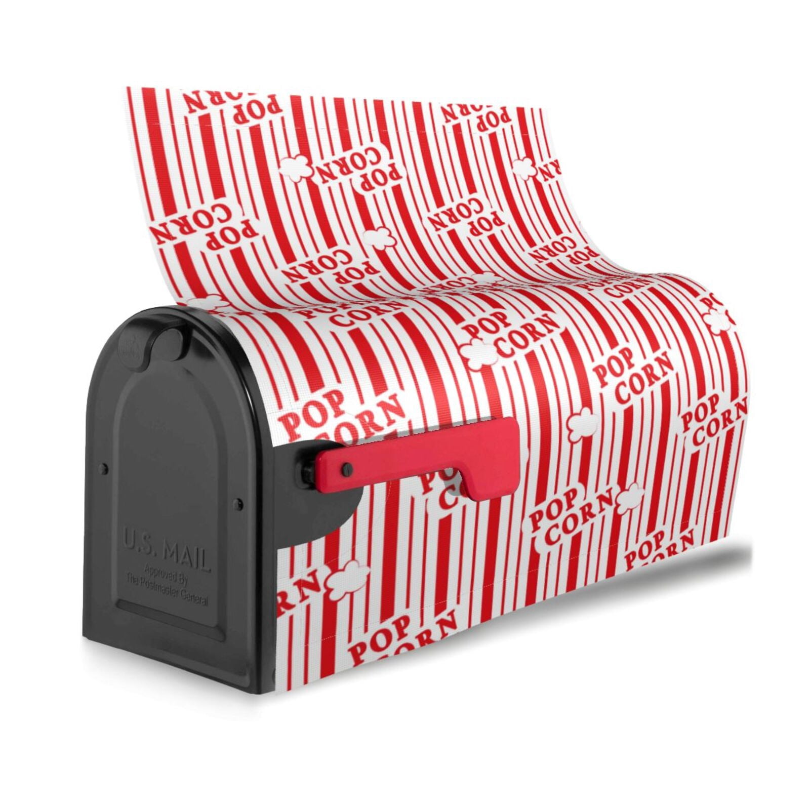 Bingfone Popcorn 1 Magnetic Mailbox Cover Standard Size for Garden Yard ...