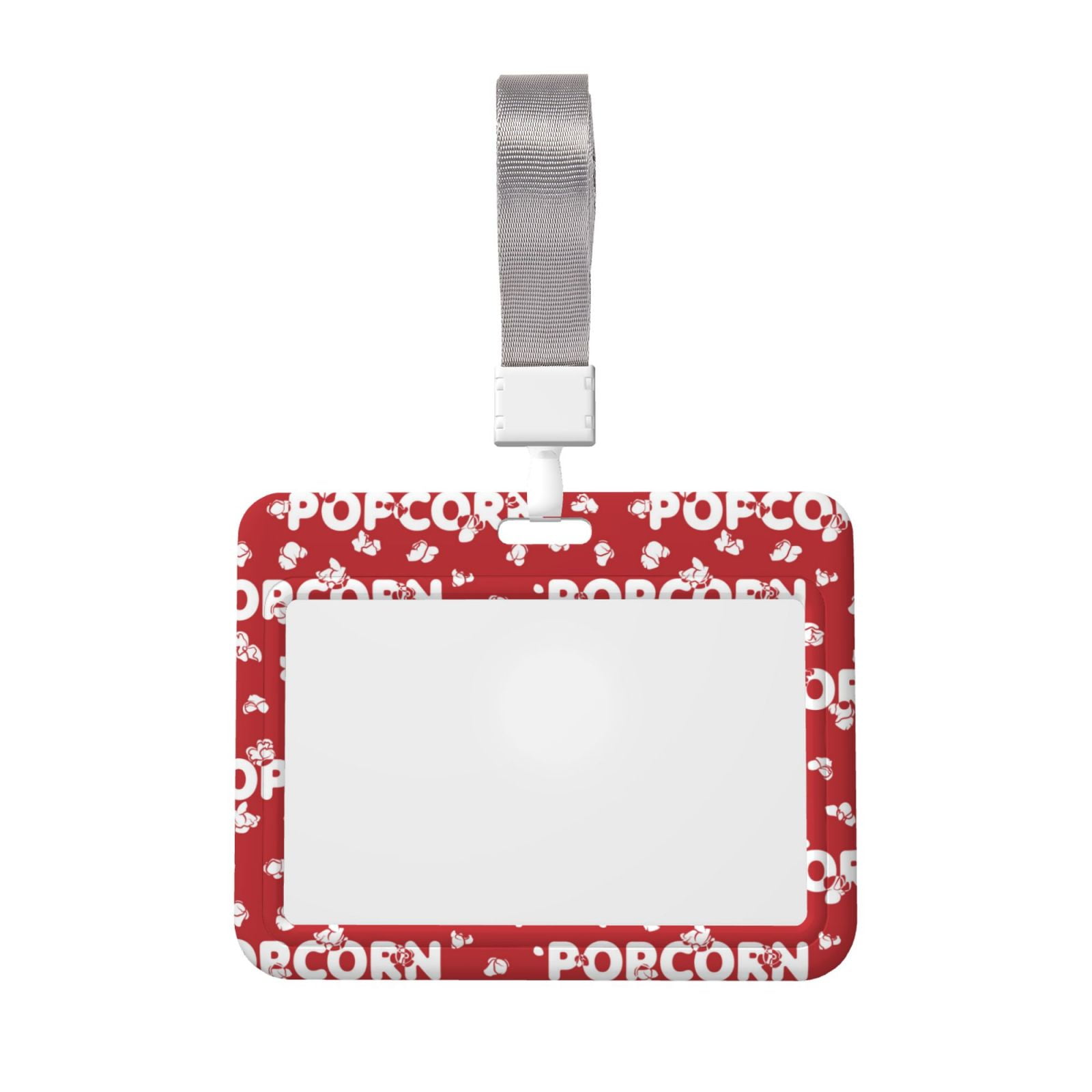 Bingfone Popcorn2 Card Badge Holder,for Girls Girly Women 4 x 3 Inch Nurses School Identity ...