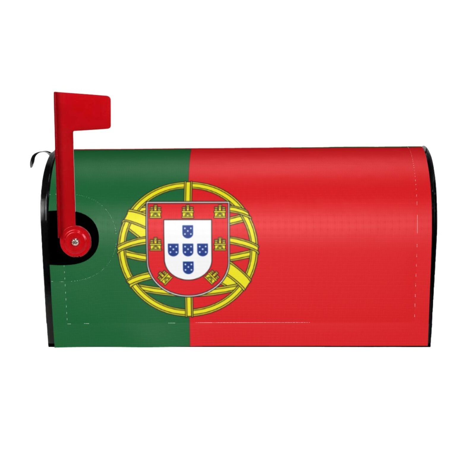 Bingfone Portugal Flag Magnetic Mailbox Cover Standard Size For Garden ...