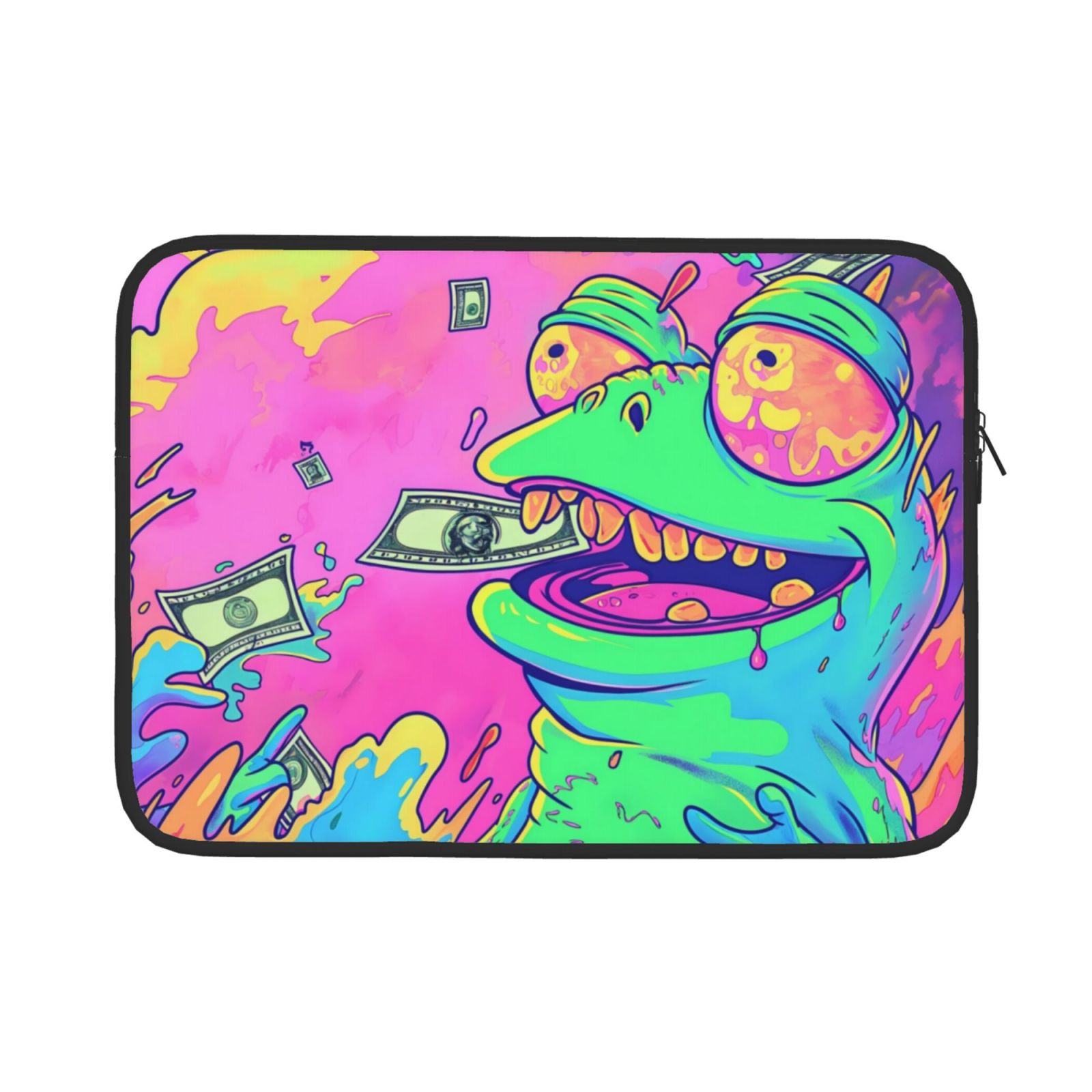 Bingfone Psychedelic Cartoon Frog Laptop Sleeve Case 13 inch , 360 ...