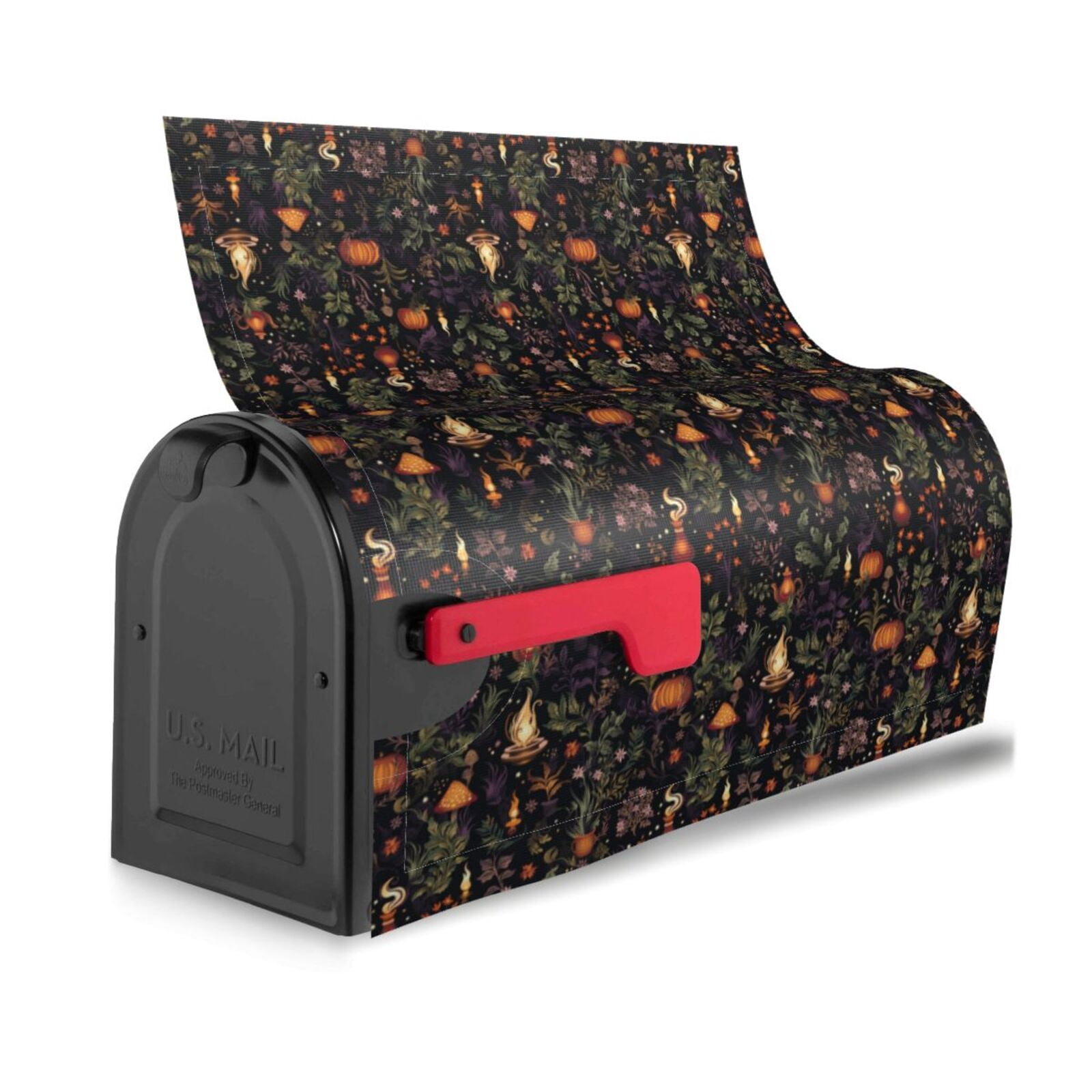 Bingfone Pumpkin Plant Garden Magnetic Mailbox Cover Standard Size for ...