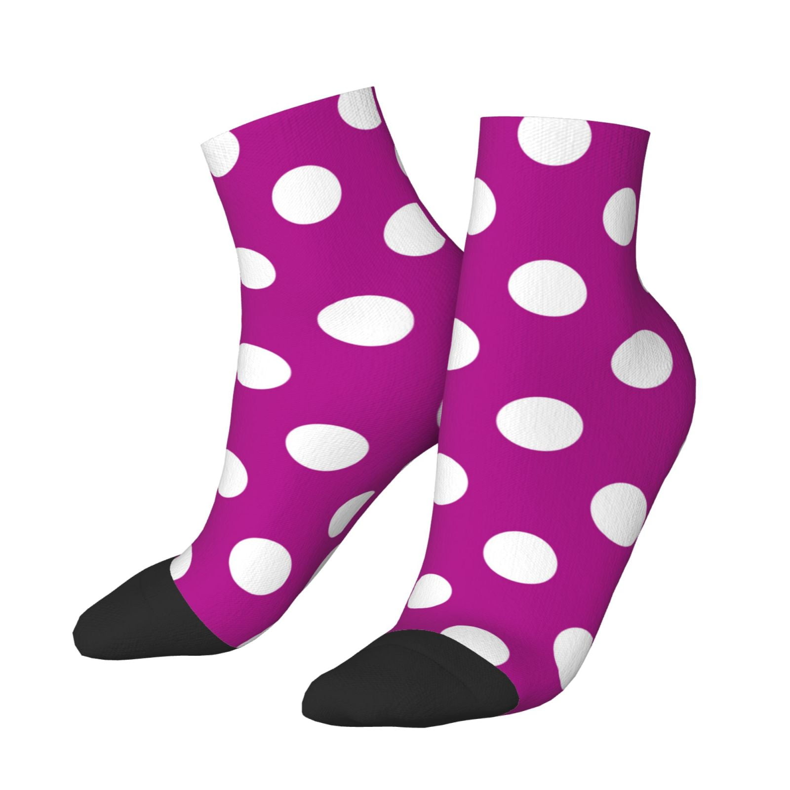 Bingfone Purlpe And White Polka Dot Design Patterned Men's Women's ...