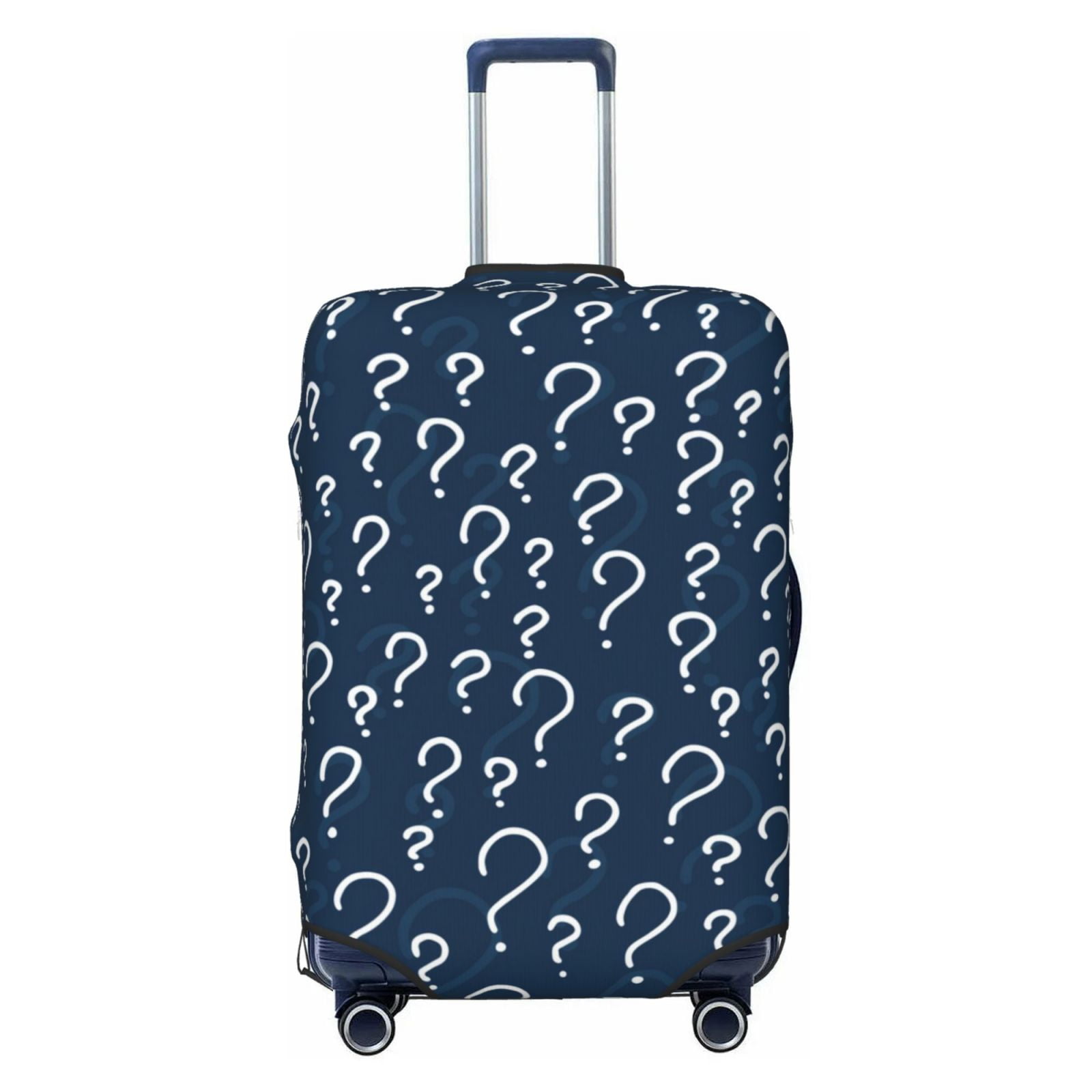Bingfone Question Marks Luggage Cover Washable Suitcase Cover Protector ...
