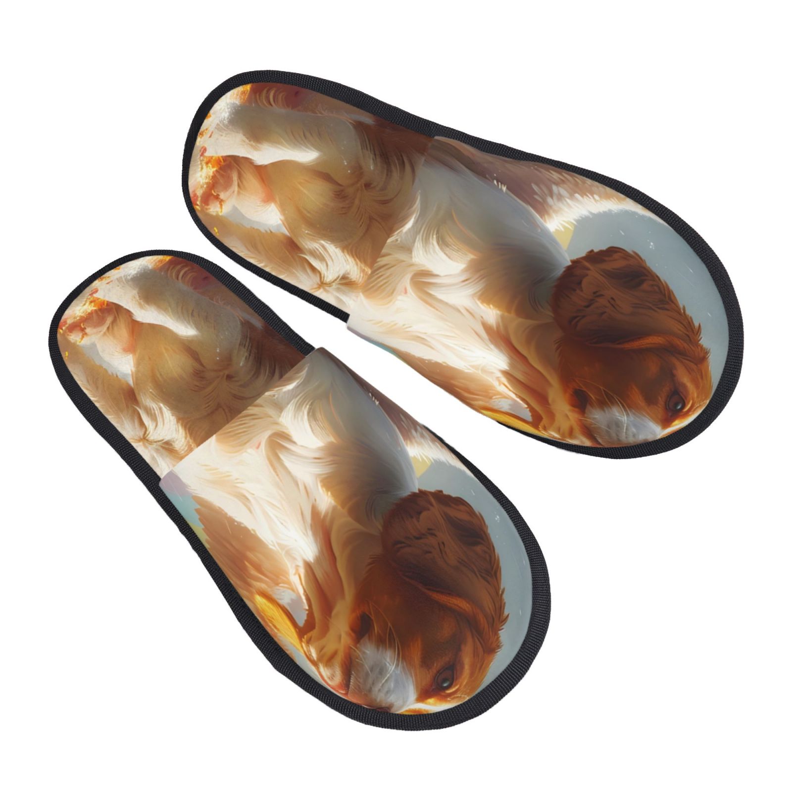 Bingfone Rainbow English Cocker Spaniel House Slippers for Women Men ...