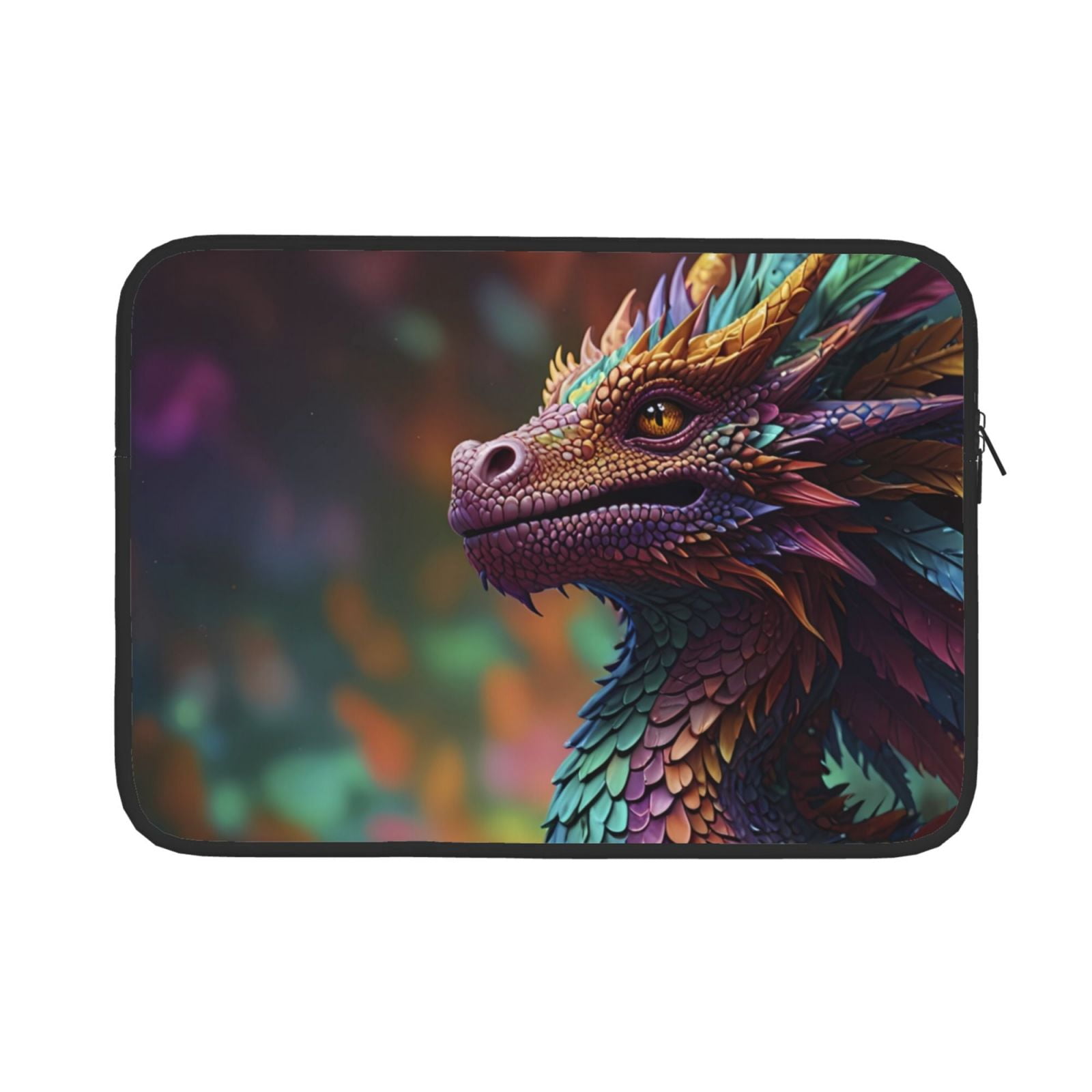 Bingfone Rainbow Scales Fantasy Dragon Laptop Sleeve Case 15 inch , 360 ...