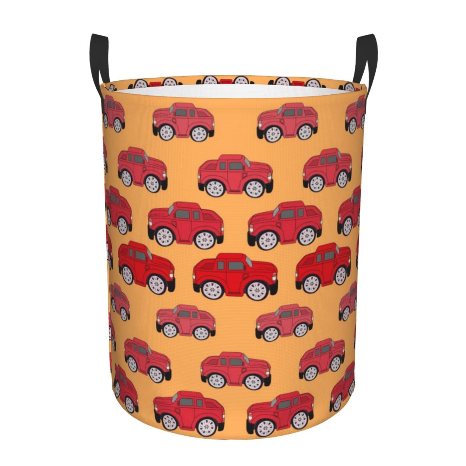 Bingfone Red Cars Waterproof Foldable Laundry Hamper Bucket With ...
