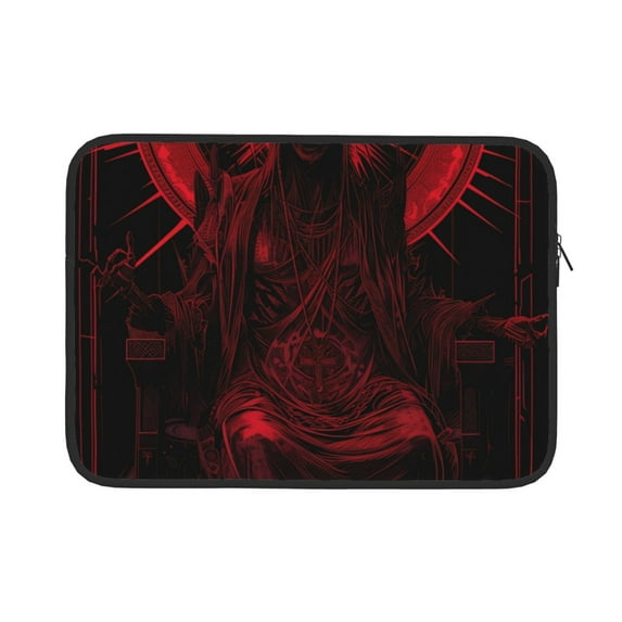 Bingfone Red Gothic Skeleton Throne Laptop Sleeve Case 13 inch , 360 ...