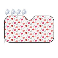 Cauagu Donuts Cauagu {designName} Print Foldable Car Windshield Sun ...