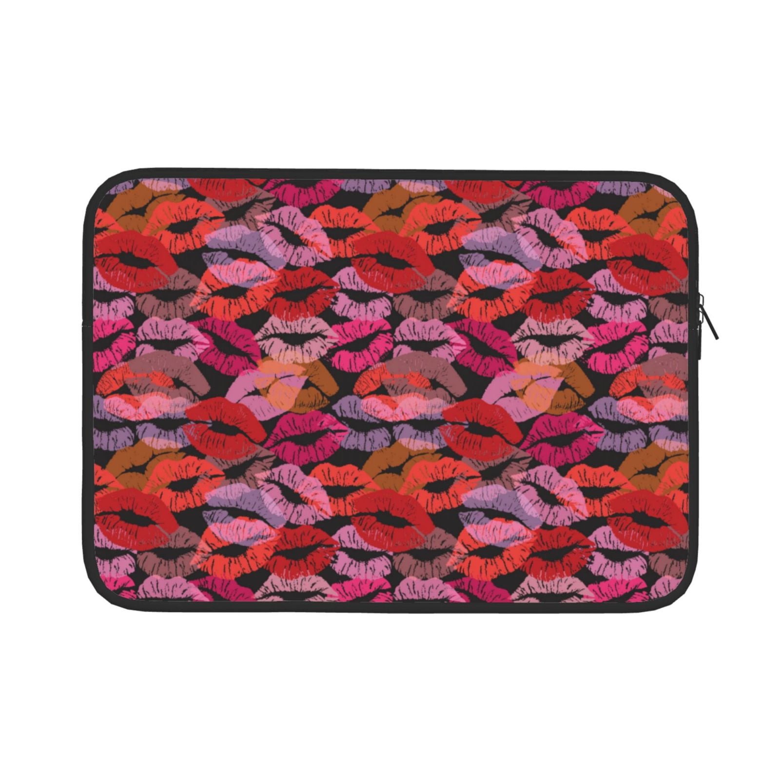 Bingfone Red Lips Kissing Laptop Sleeve Case 13 inch , 360° Protective ...