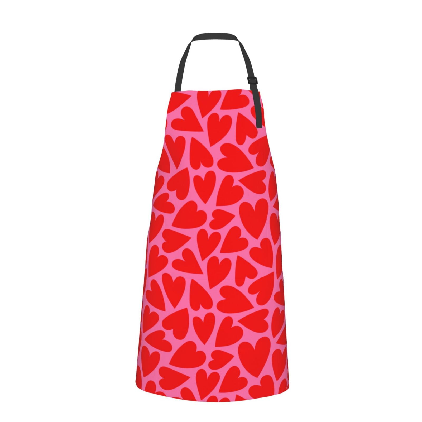Bingfone Red Love Heart Apron Gifts For Men, Women Professional Grade ...