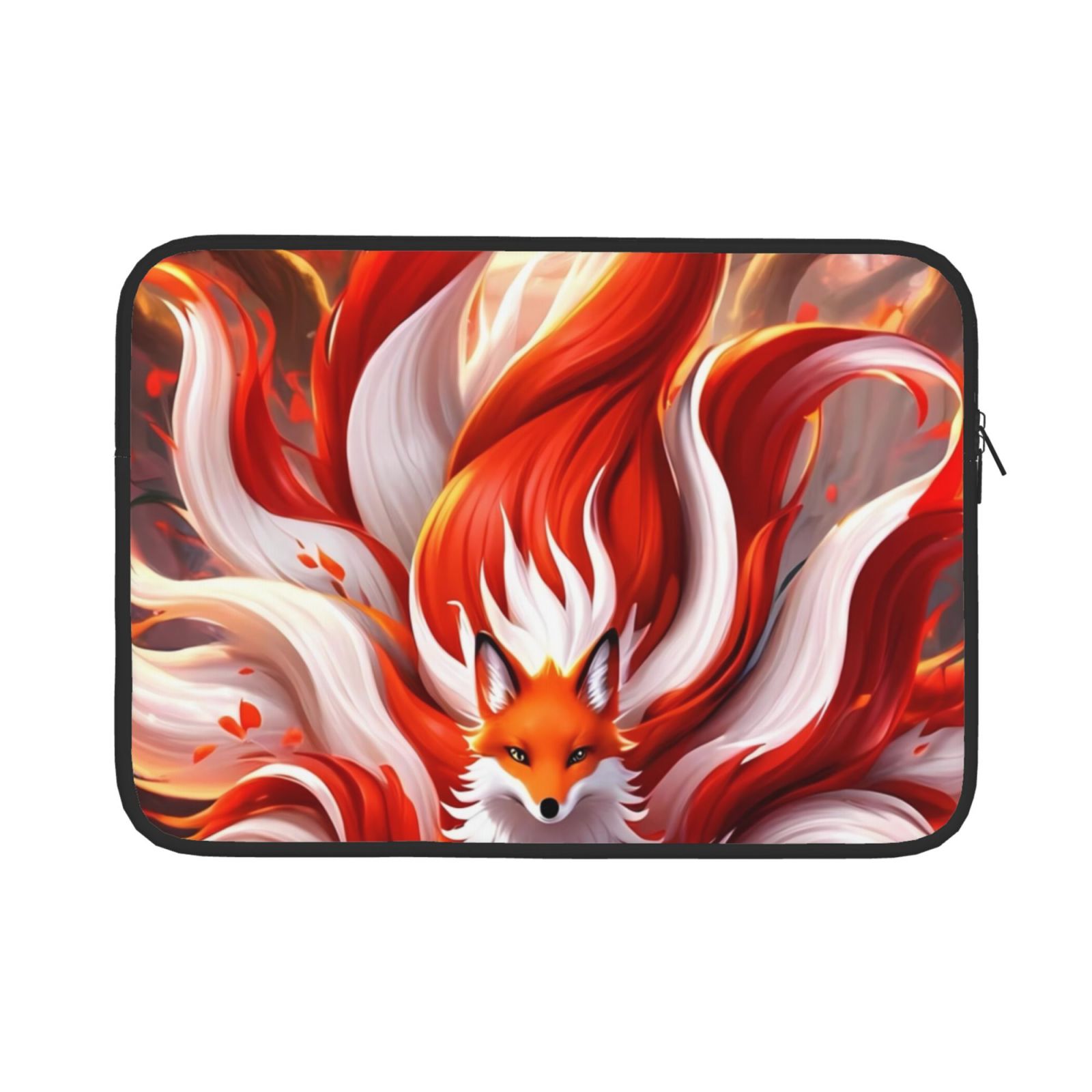 Bingfone Red Sun Flame Fox Laptop Sleeve Case , 360° Protective ...