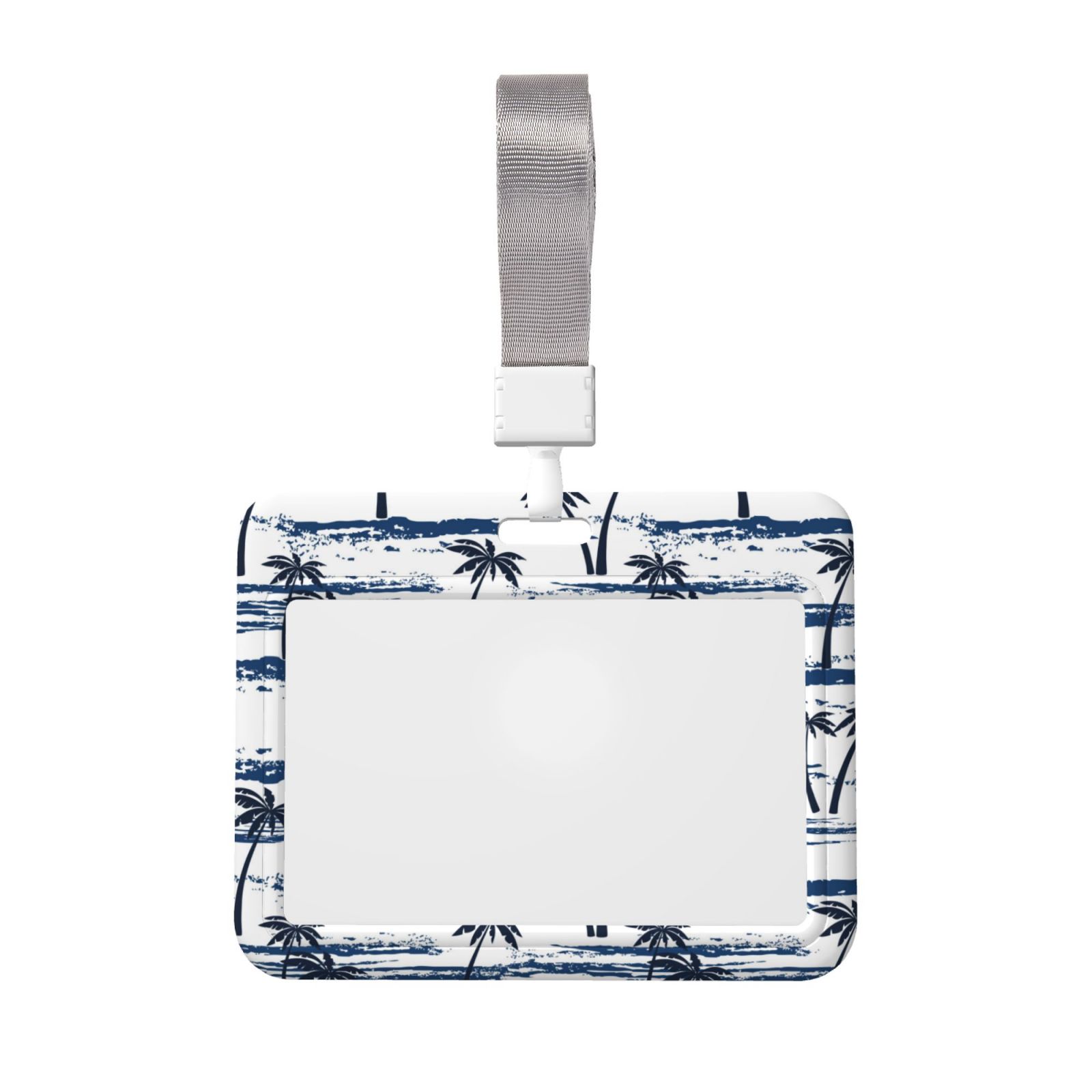 Bingfone Retro Coconut Tree Card Badge Holder,for Girls Girly Women 4 x ...