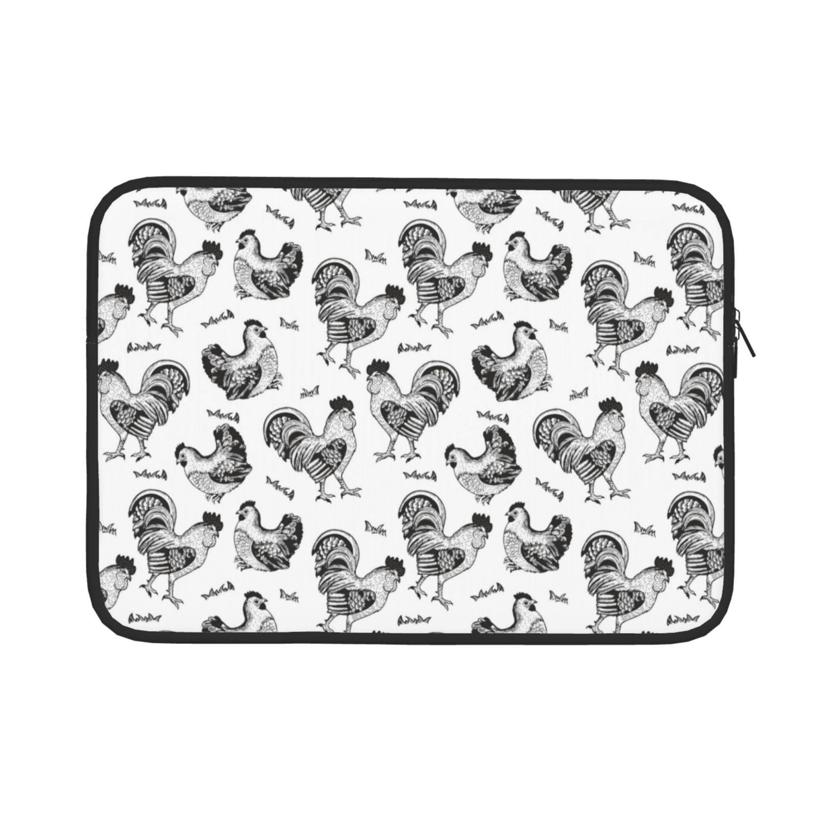 Bingfone Retro Rooster Laptop Sleeve Case 13 inch , 360° Protective ...