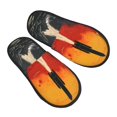 Bingfone Retro Space Rocket Launch House Slippers for Women Men with ...