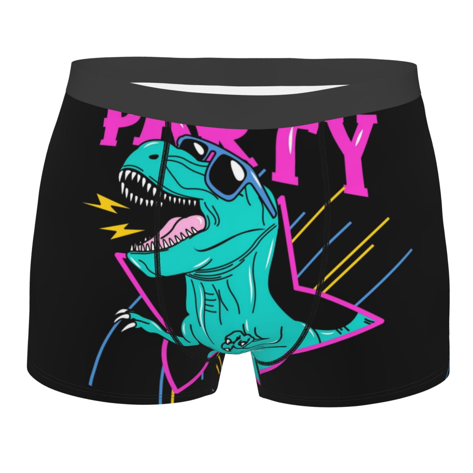 Bingfone Rex Dinosaur With Sunglasses Men'S Underwear - Casual Stretch ...