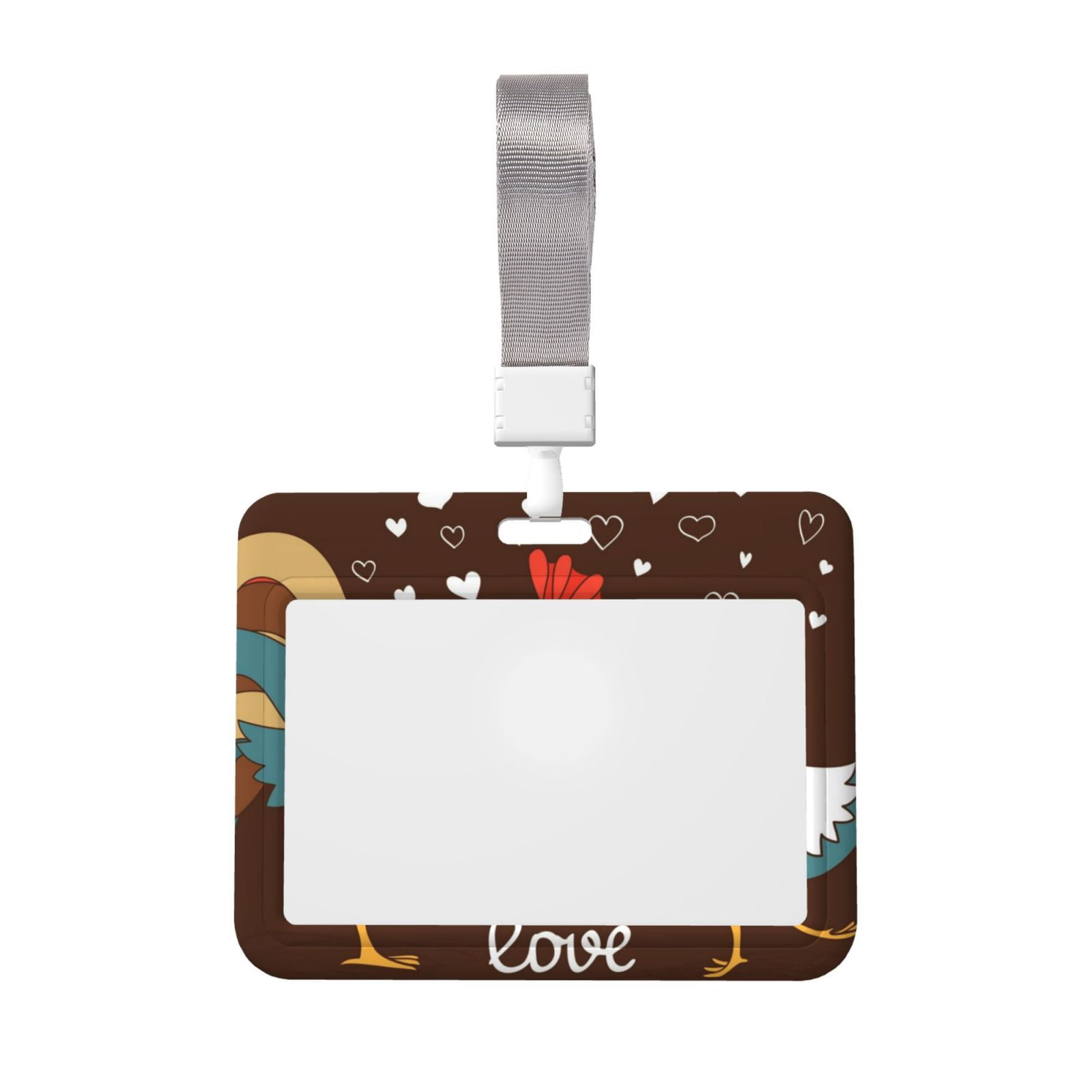 Bingfone Rooster And Chicken Card Badge Holder,for Girls Girly Women 4 ...