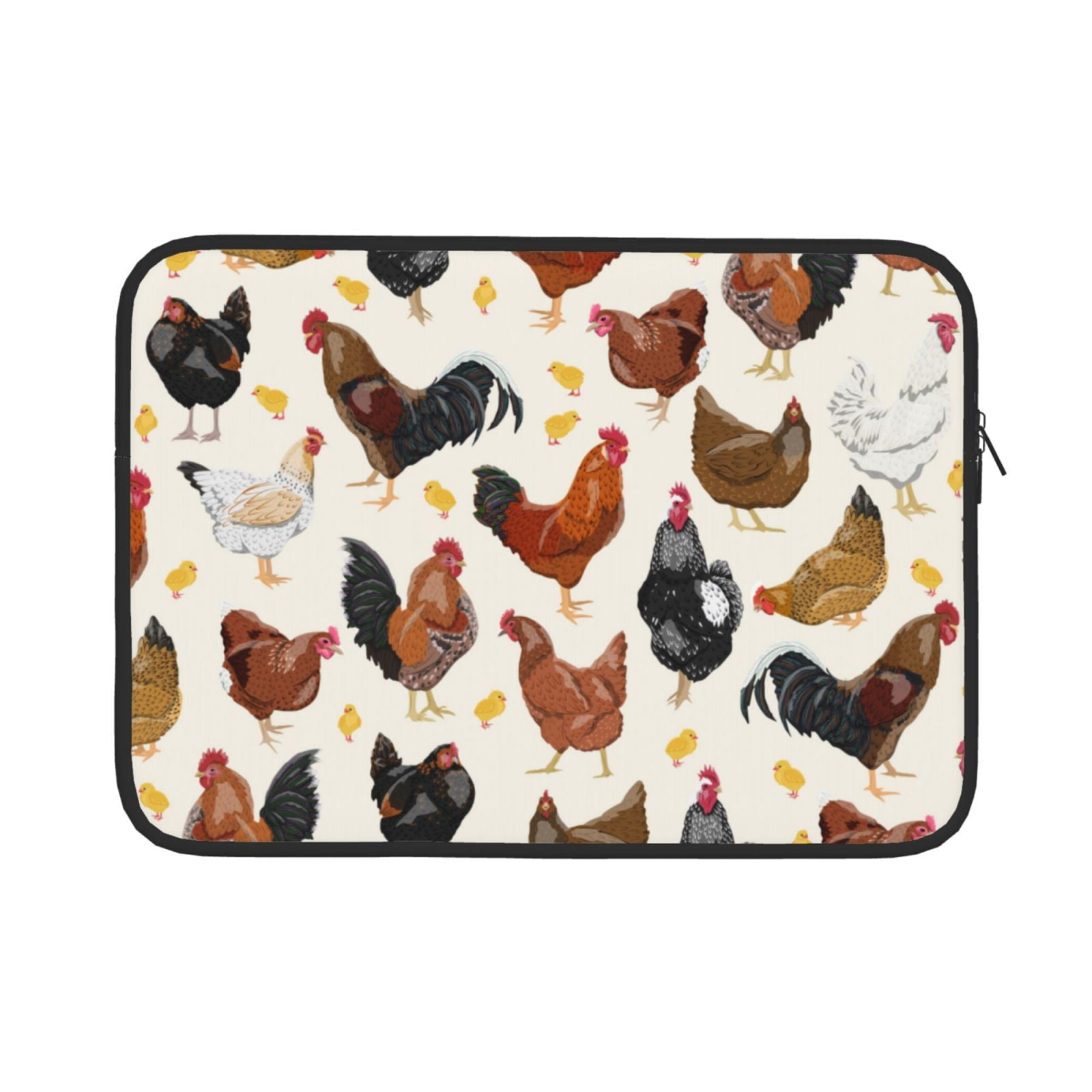 Bingfone Roosters And Chickens Laptop Sleeve Case 13 Inch, 360 ...